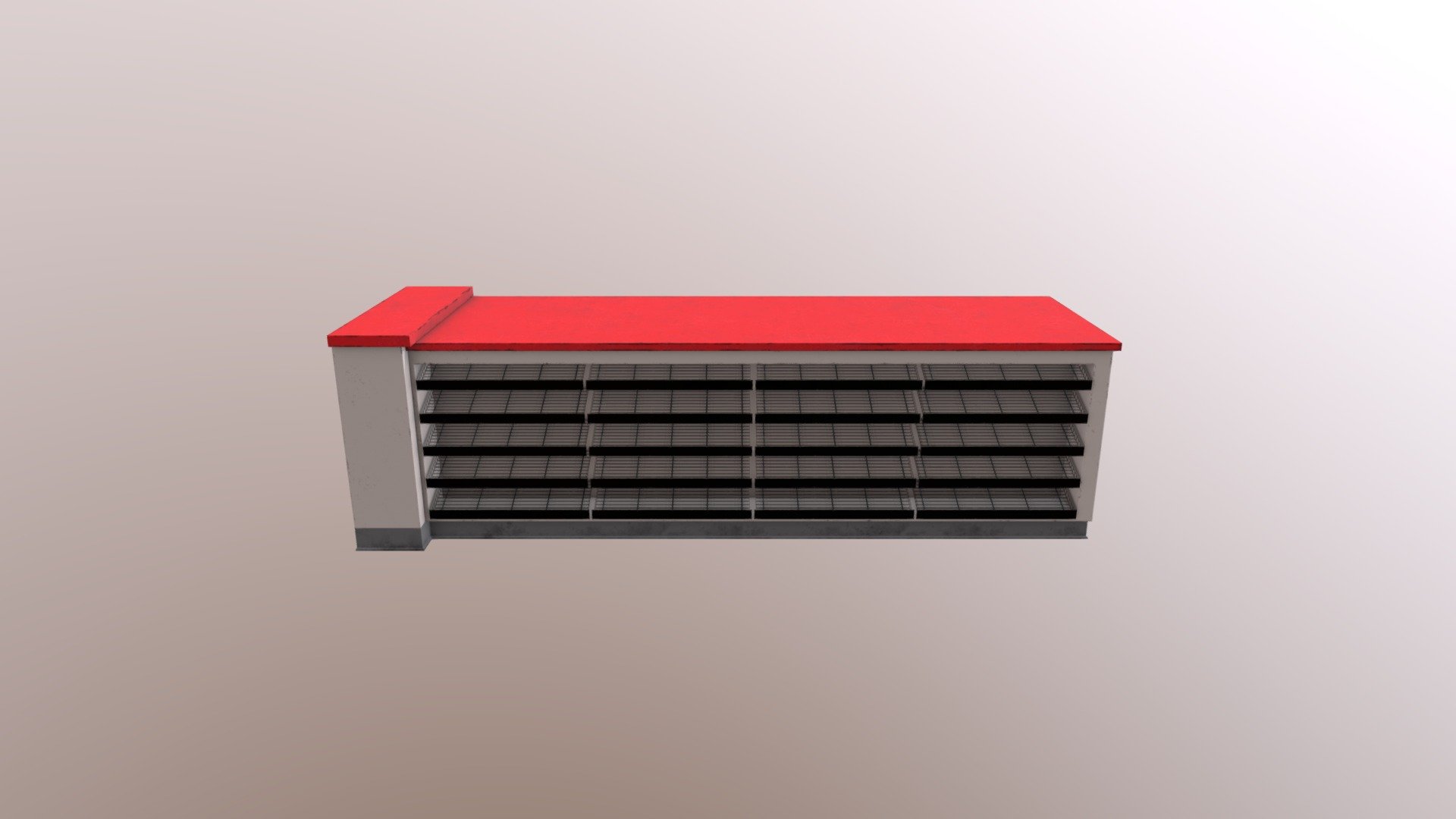 Ministop Old Counter - 3D model by Tunnie (@lktung611) [e2f80c8 ...