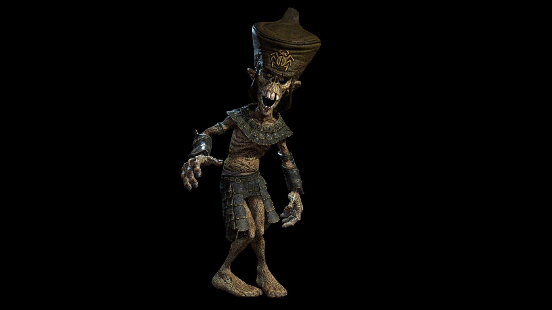 Soldier Mummy-Monster - 3D model by Amadeu [e2f820e] - Sketchfab