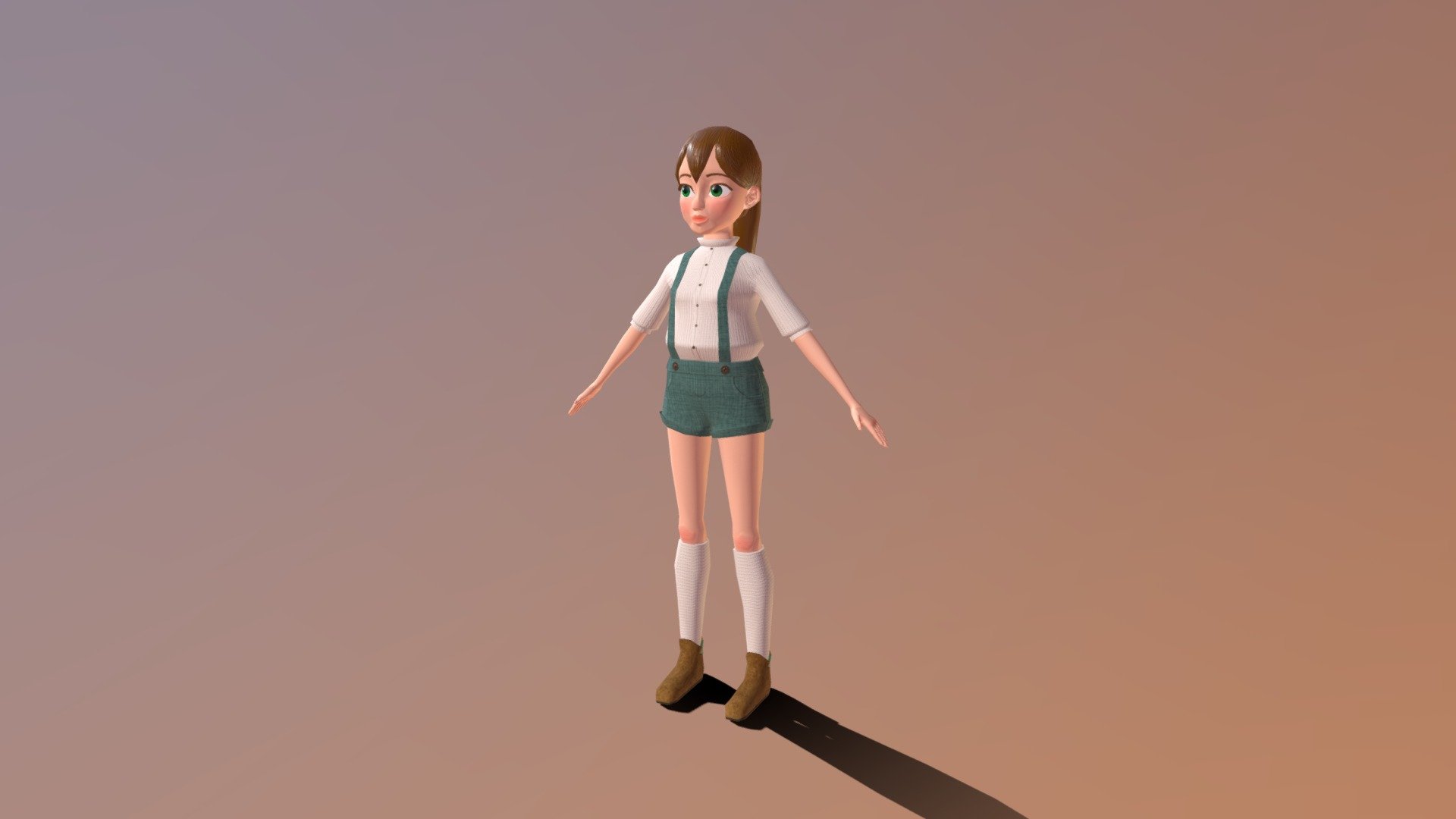 Kara Character Model - 3D model by krystalyamin [e2f842a] - Sketchfab