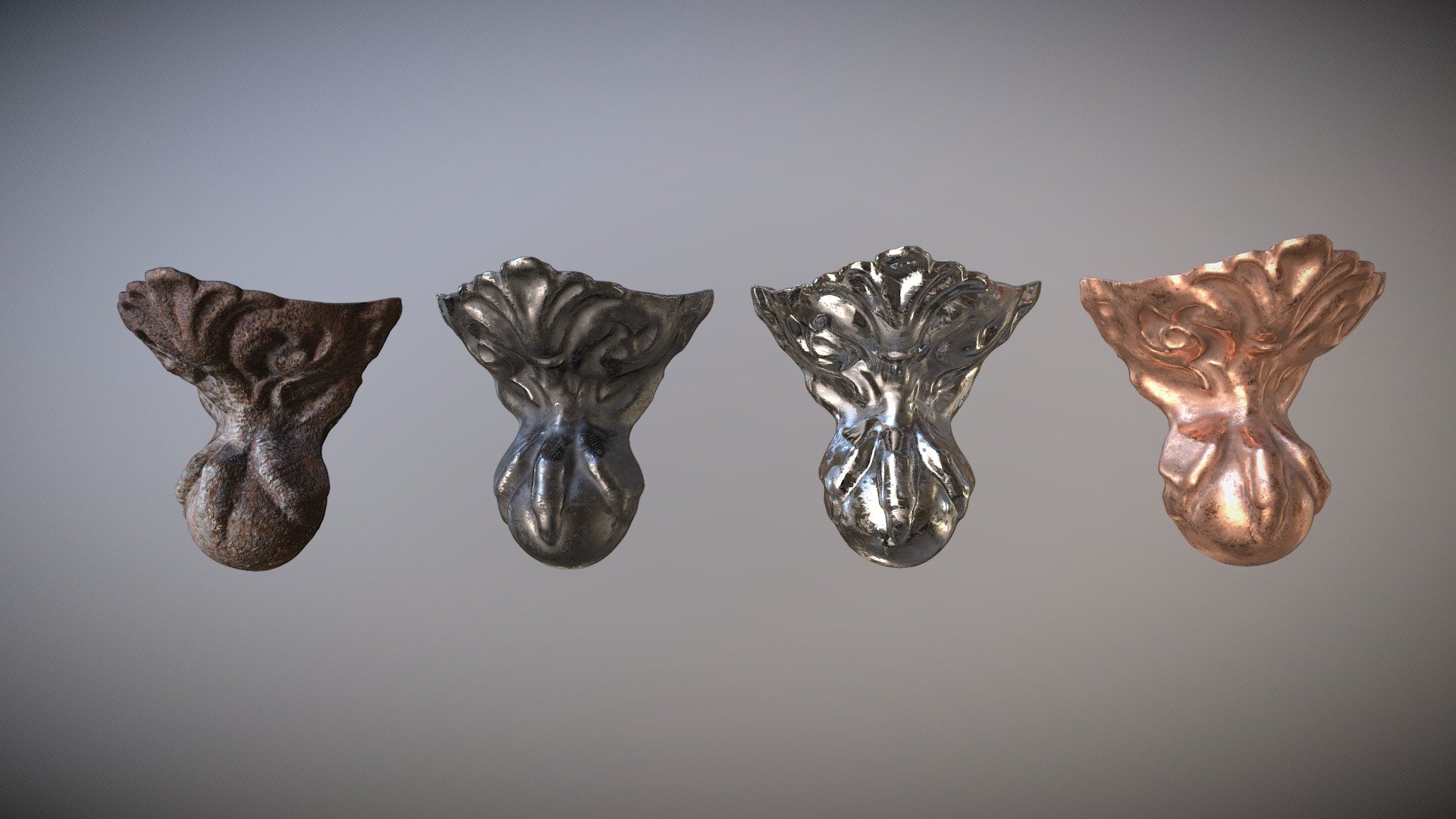 Bath Feet - Buy Royalty Free 3D model by zlevi [e2fa57c] - Sketchfab Store