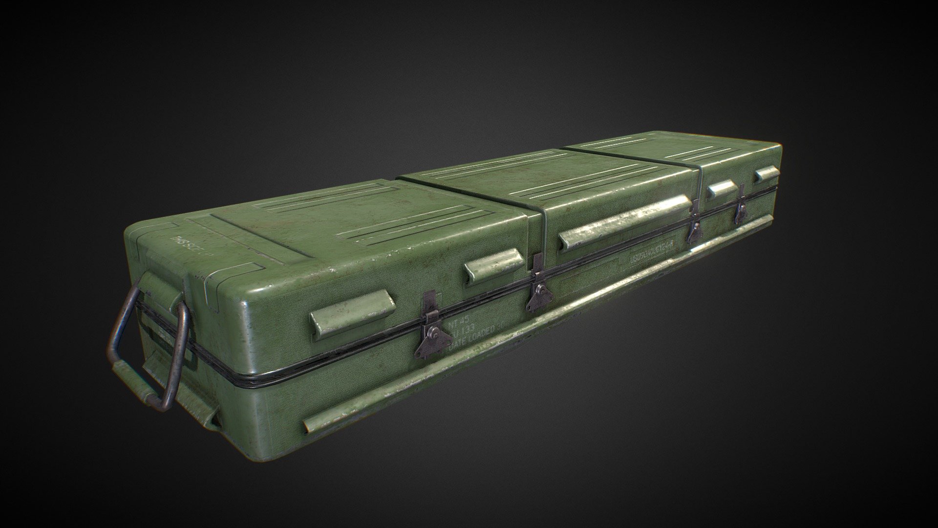 M82A1 .50 BMG Rifle Case - 3D model by Robbe Vlaeminck (@robbevlaeminck ...