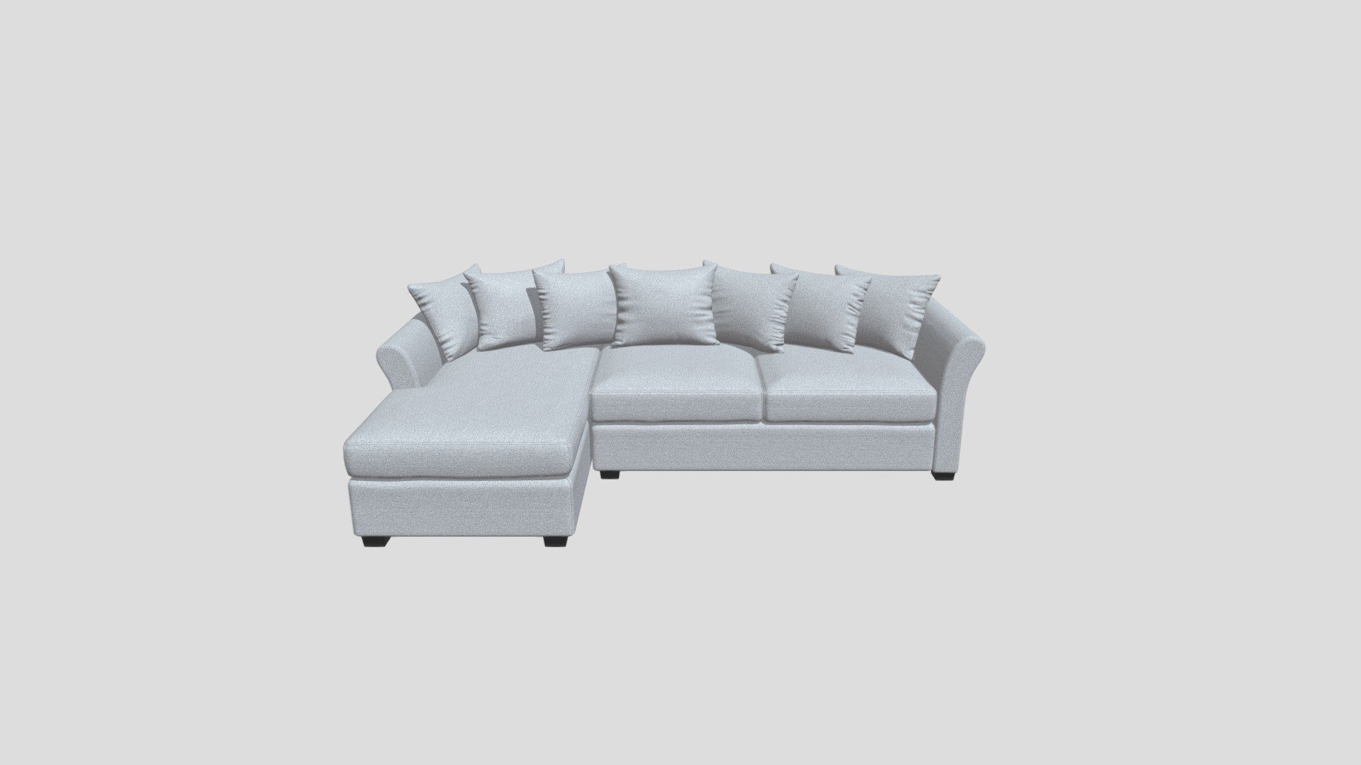 ANGLED SOFA - 3D model by Staunch Entertainments (@staunchstudios ...