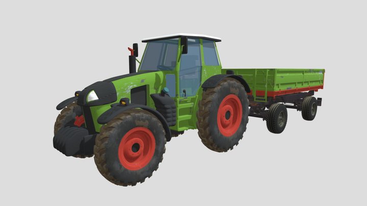 Tractor 3D models - Sketchfab
