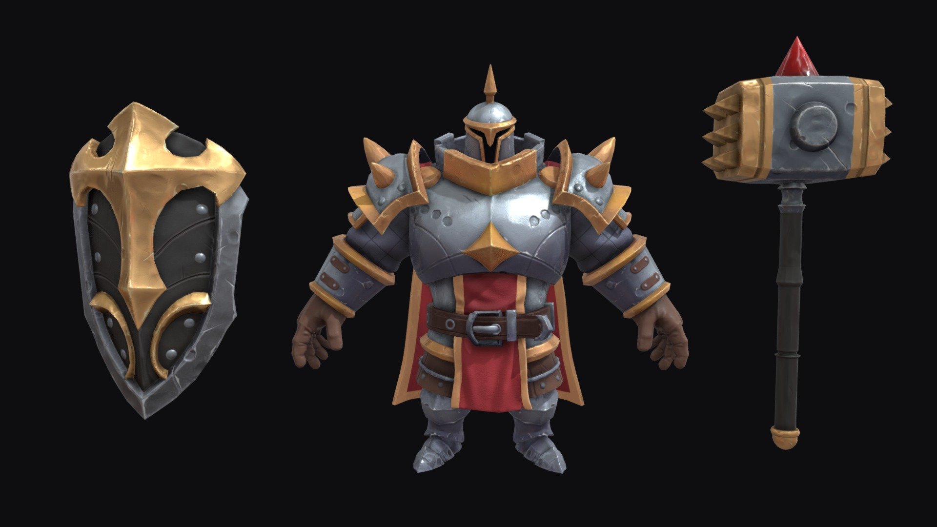 Knight_hummer_shield - 3D model by Yaroslav Grishchenko ...