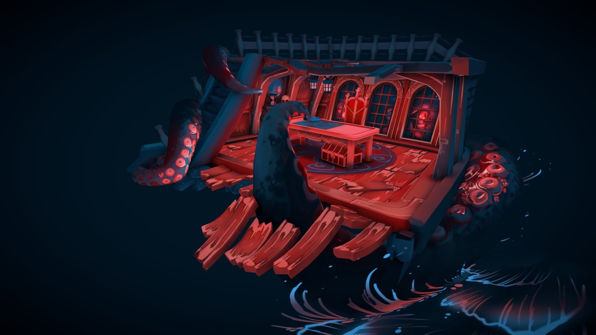 Ill-fated Cabin - 3D model by myriamdufrier [e2fe504] - Sketchfab