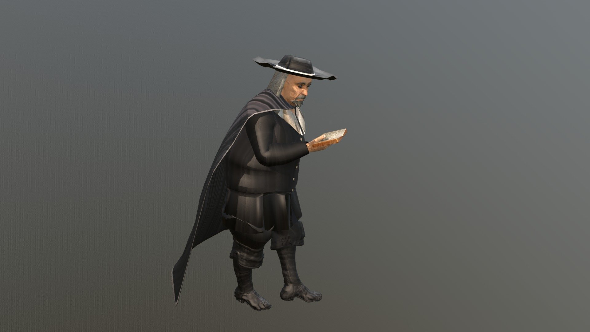 Manzoni: Don Abbondio - Download Free 3D model by gb.prof.69 [e2ff890] - Sketchfab