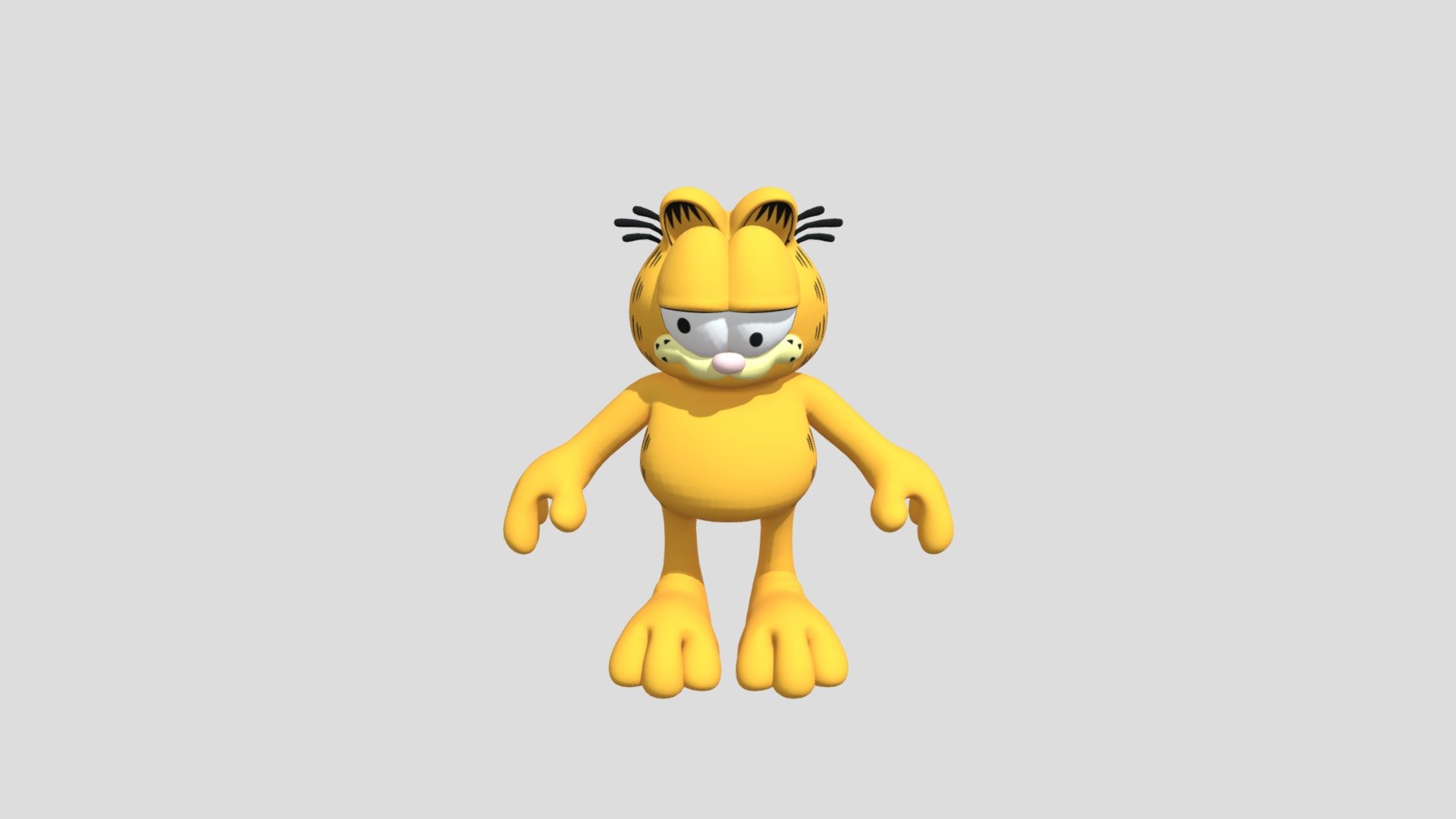 garfield (the garfield show) - Download Free 3D model by HAND0ME🐰fock🎨 ...