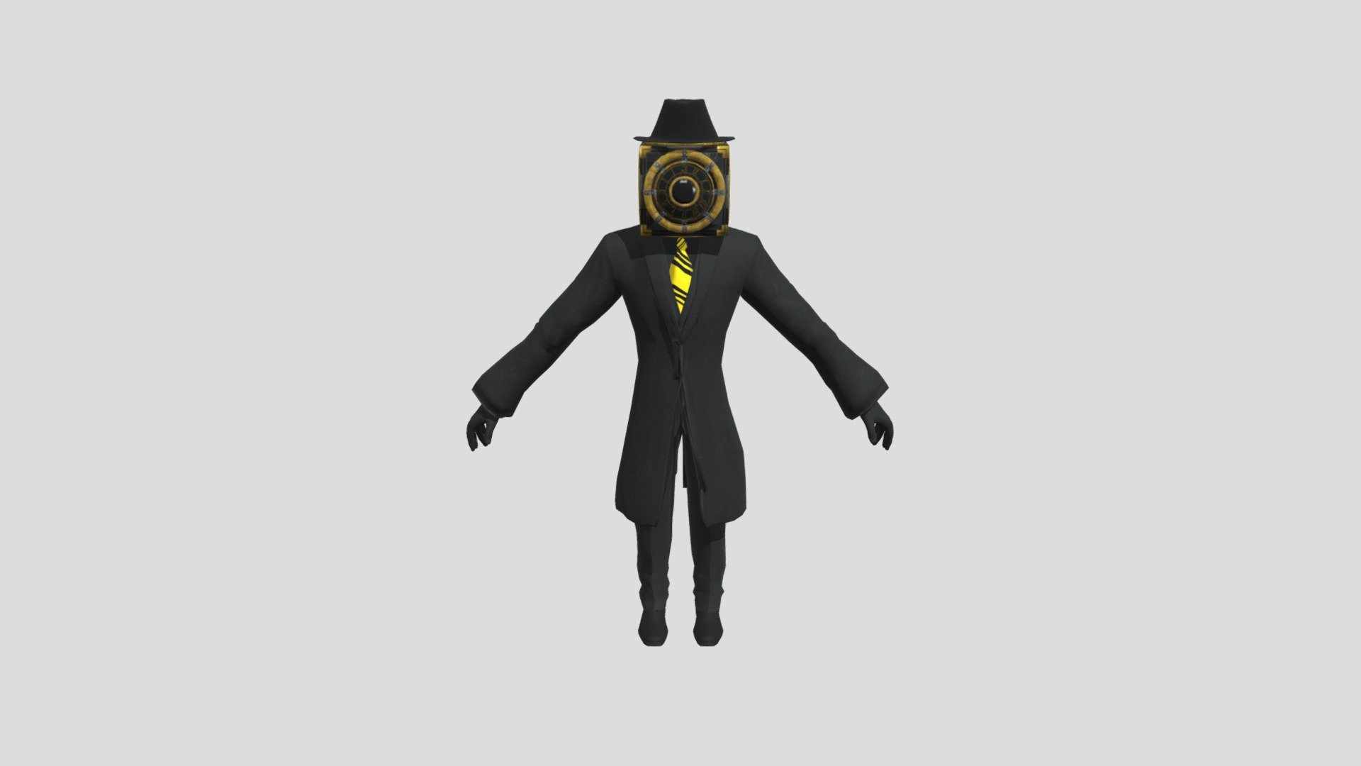 Large Clockman Remaster - 3D model by Missingno21 [e30217d] - Sketchfab