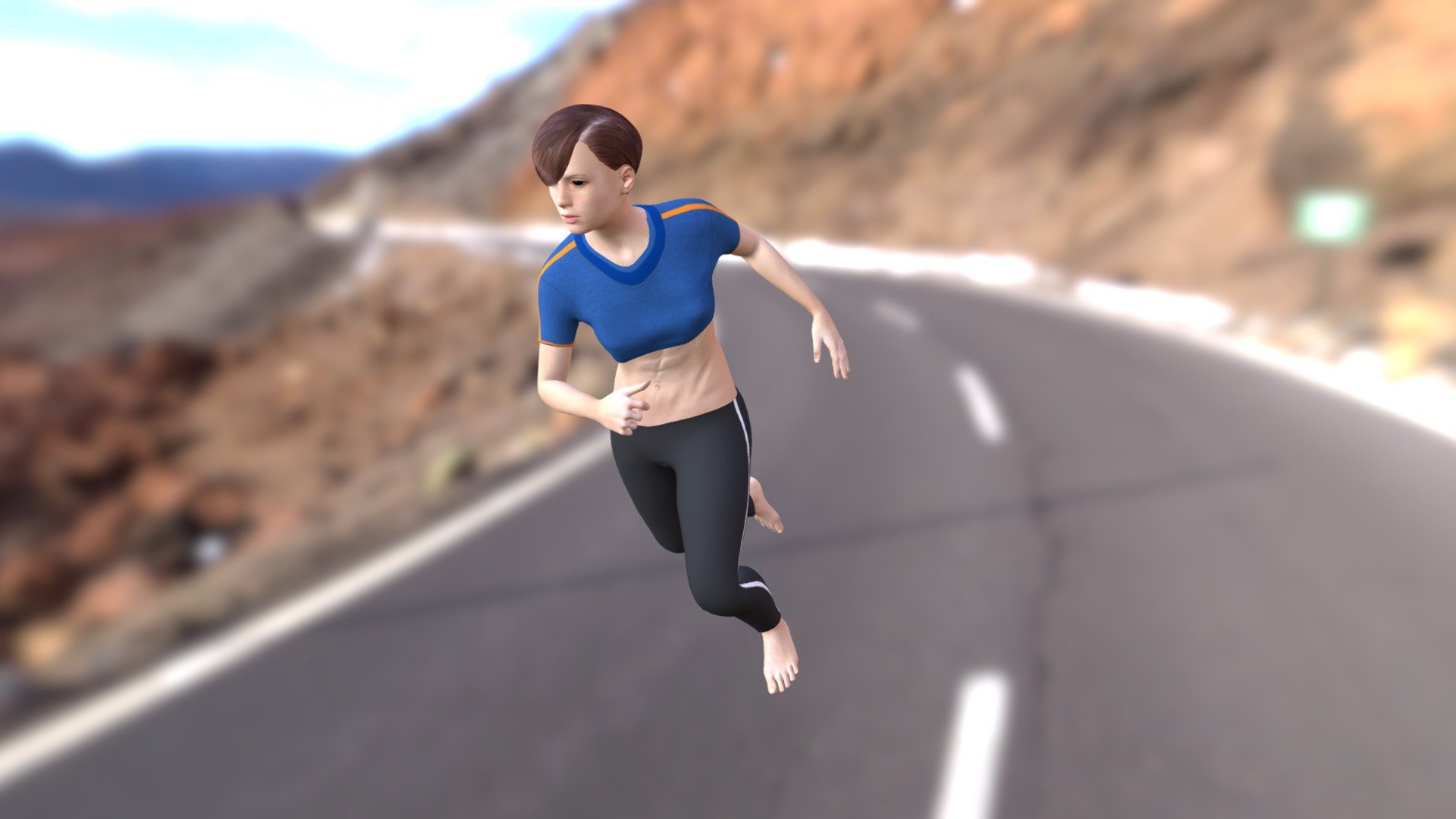 running - 3D model by Jonas (@ich3491) [e30399e] - Sketchfab