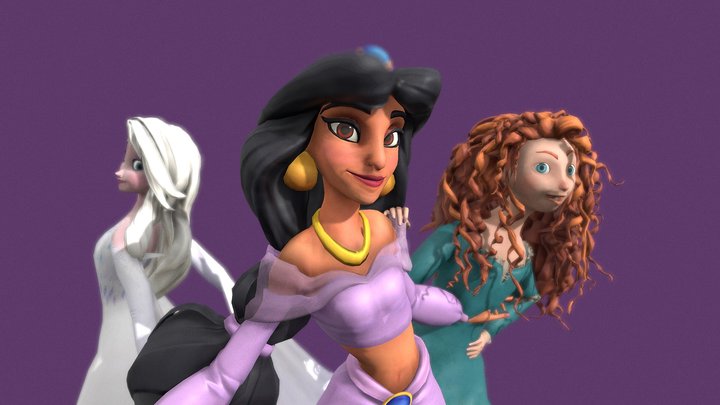 Elsa 3D models - Sketchfab