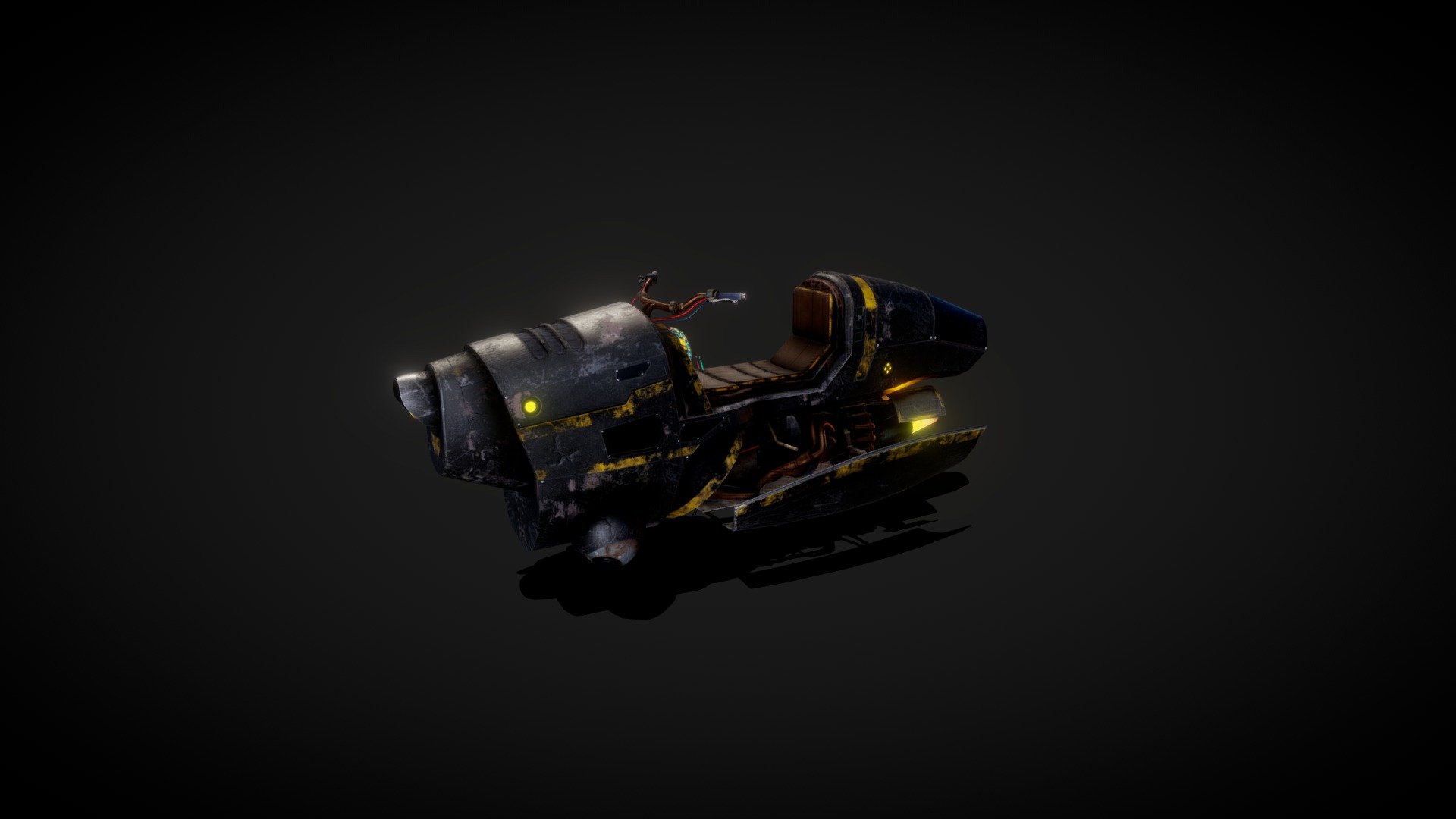 Hover Cyberpunk - 3D model by Bastien De Santis (@Bastien.De.Santis ...