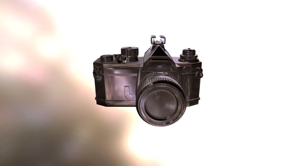 Realistic Camera Model - 3D model by Bruno (@bruba) [e305b5c] - Sketchfab