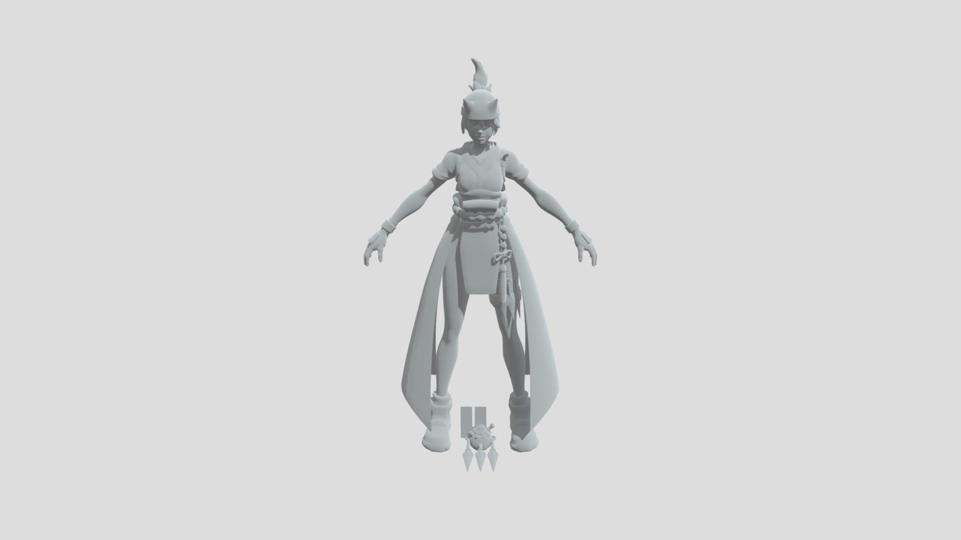 Kiriko - Download Free 3D model by DhaniAstrowlrd [e306020] - Sketchfab