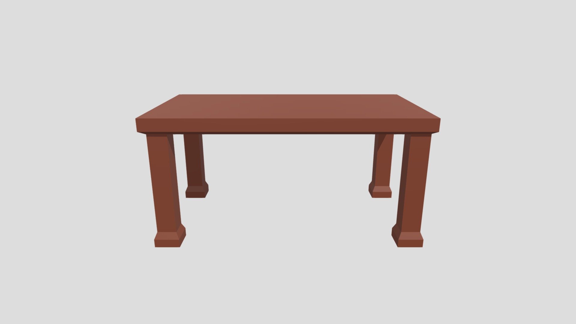 Very Low Poly Table - Download Free 3D model by Tide-Dragon [e307724 ...
