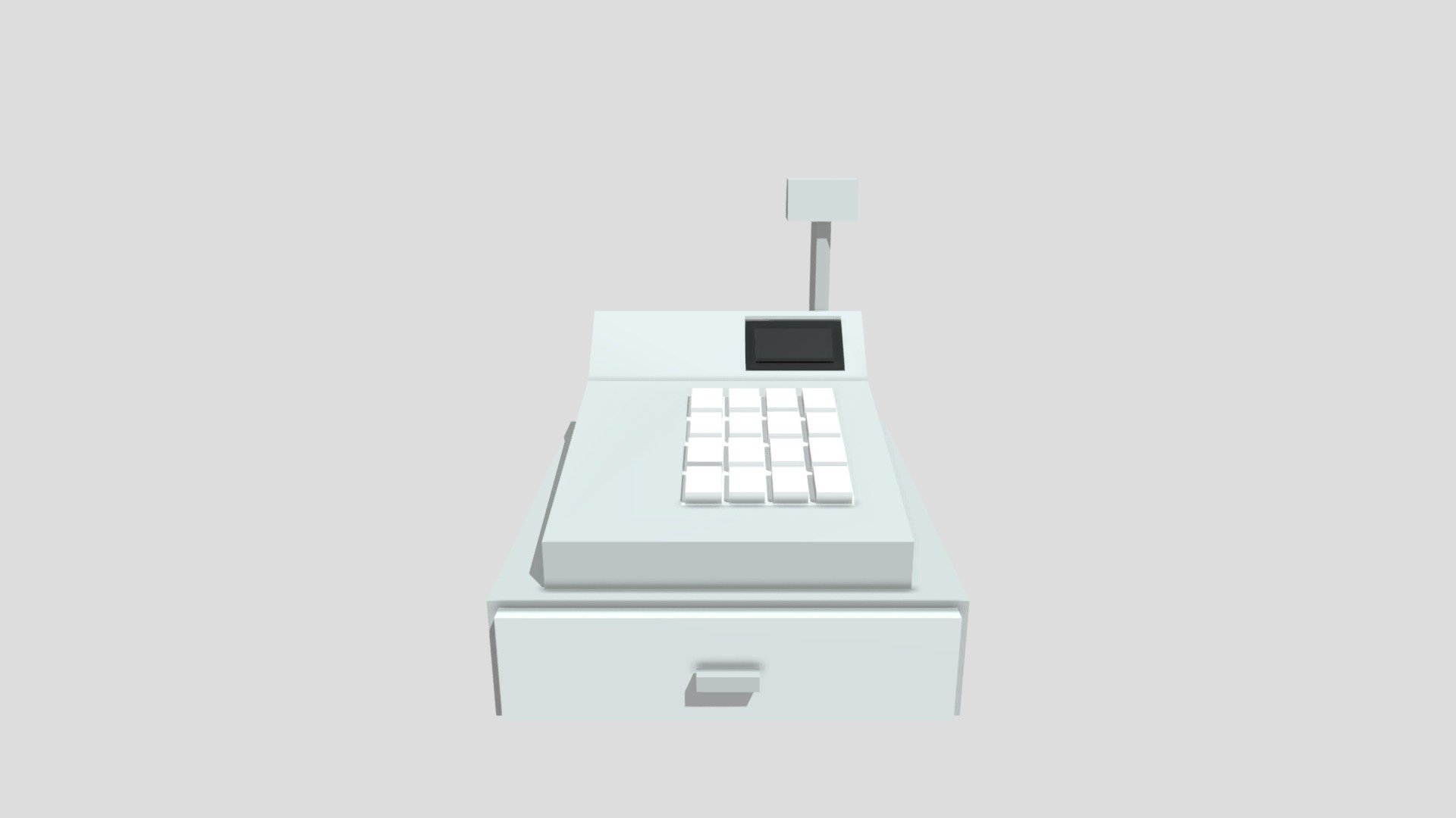Cashier - Download Free 3D model by YongG [e308b3c] - Sketchfab