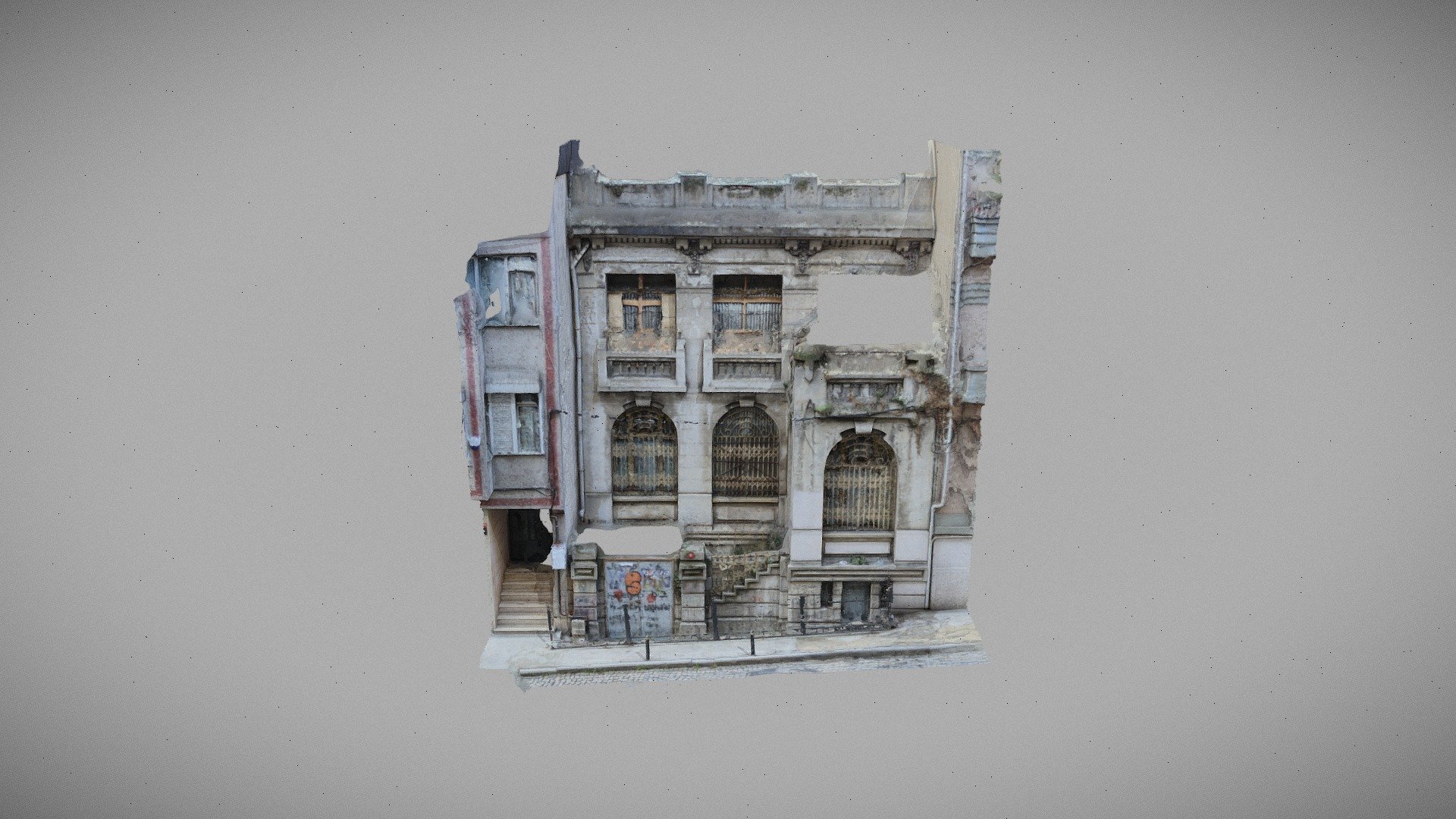 Mansion of the Nuns of Notre Dame de Sion - Buy Royalty Free 3D model ...
