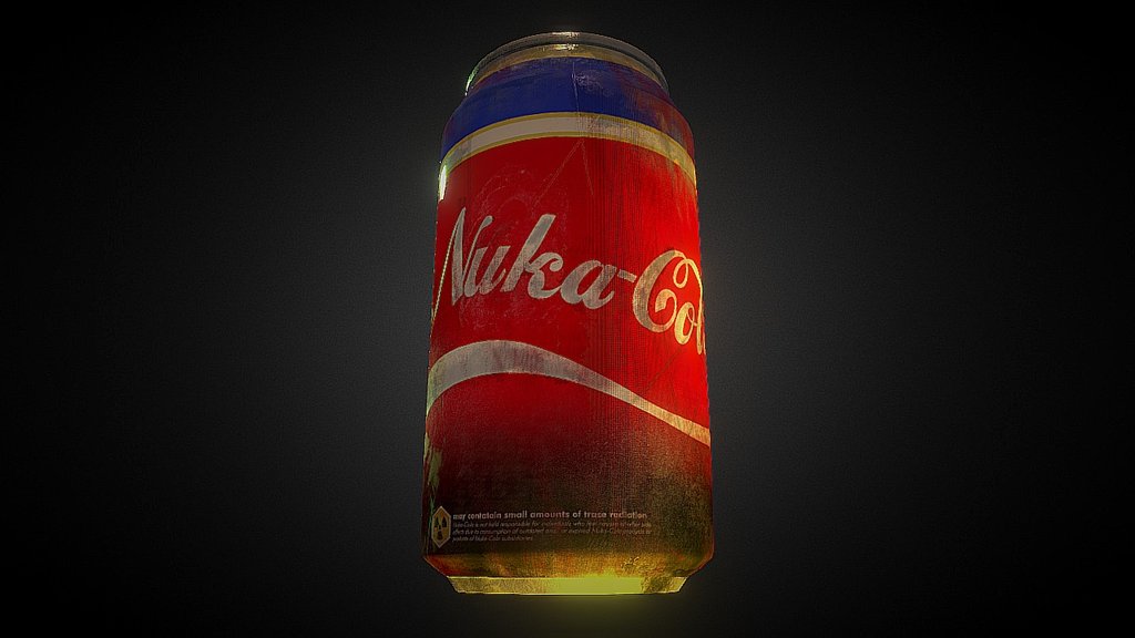 Nuka Cola - 3D model by GuessItsChris (@level2d) [e30afde] - Sketchfab