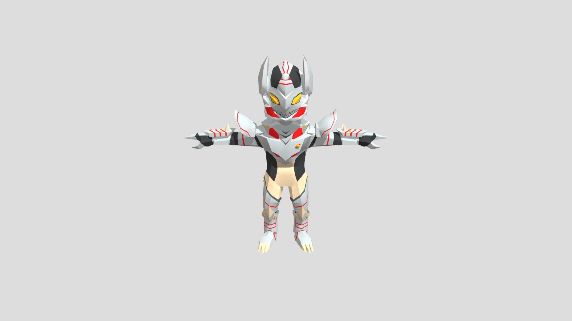 Chibi Native Attack - 3D model by wannaqiuddin [e30bb9c] - Sketchfab