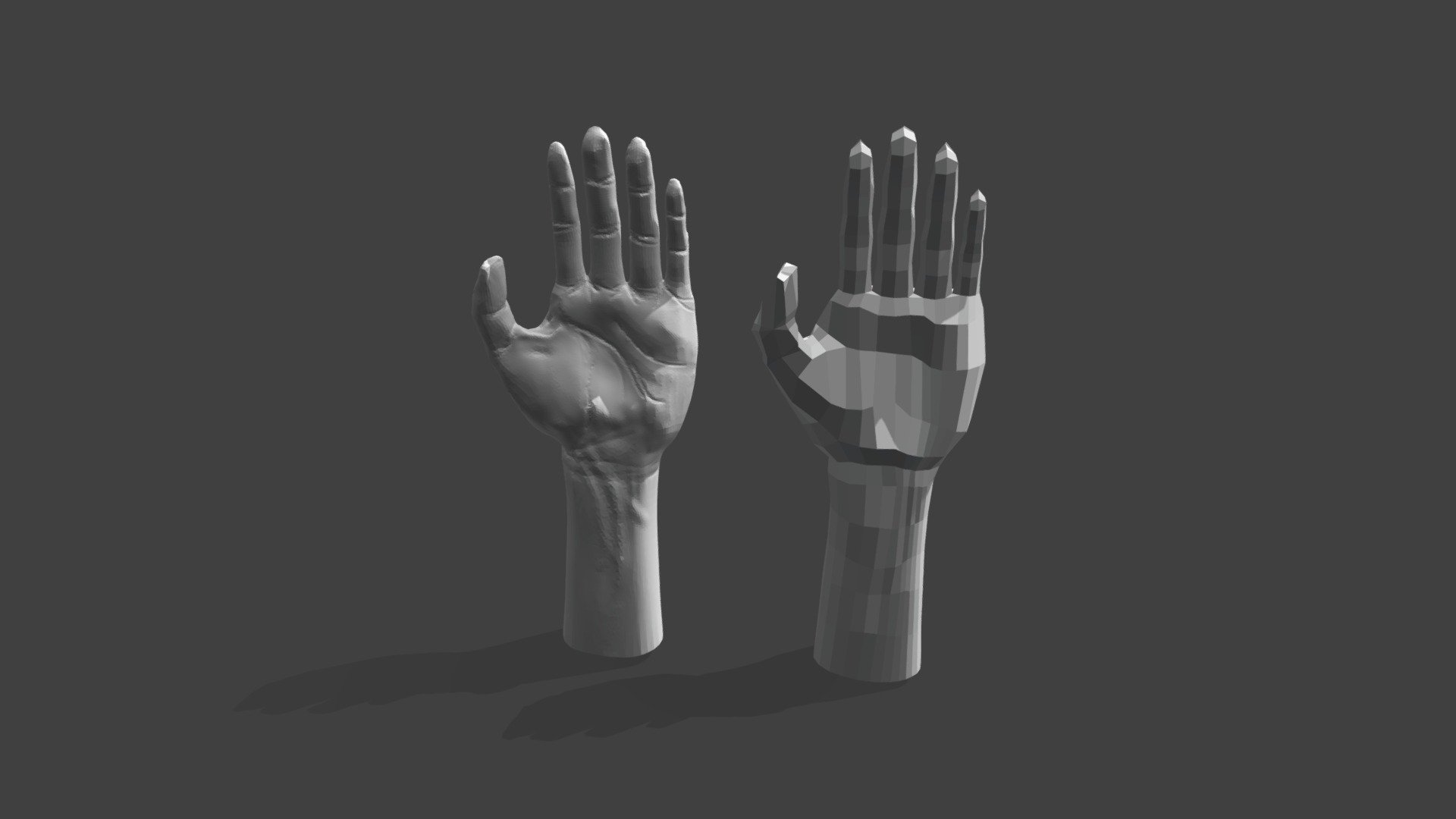 hand end - 3D model by CeLa3D (@crowphire) [e30d011] - Sketchfab