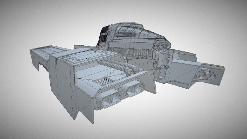 Goteki-45 Wipeout HD Ship - Download Free 3D model by AKXMA (@jaylukee ...