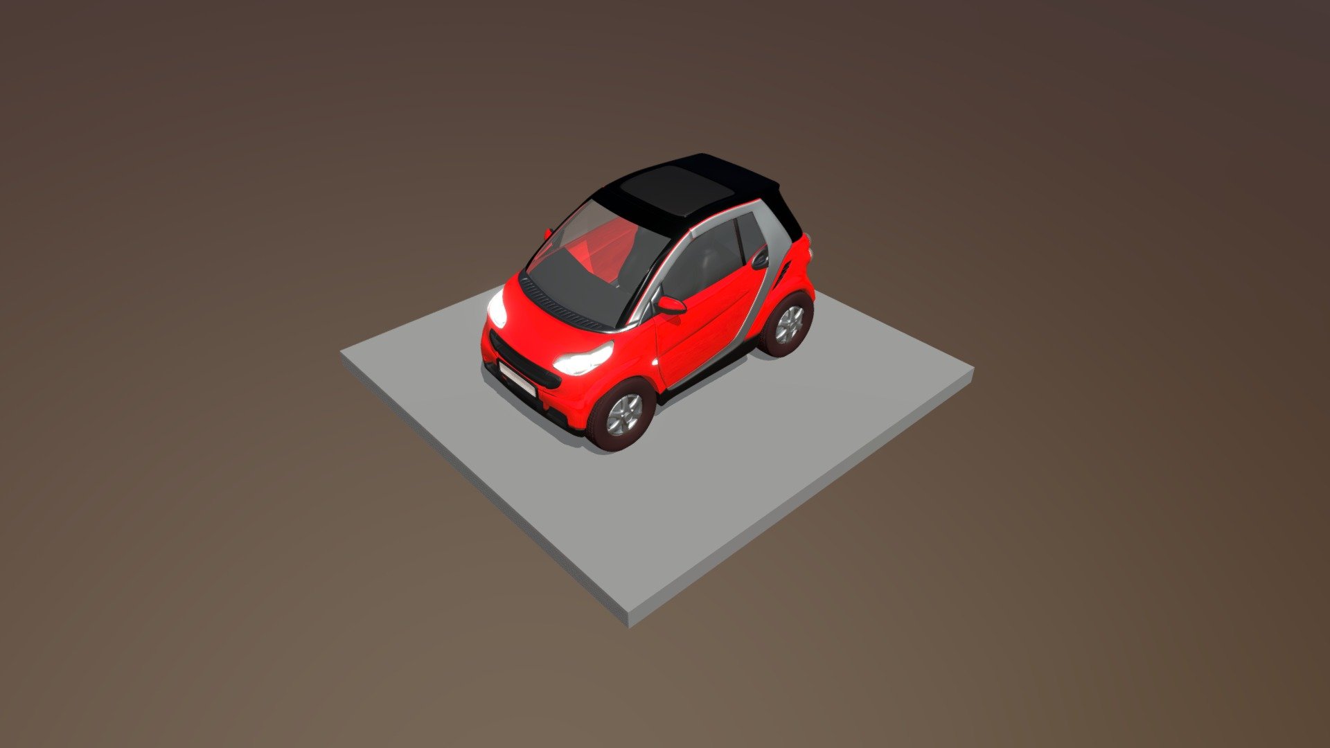 Smart Car - 3D model by PepUp [e30f900] - Sketchfab