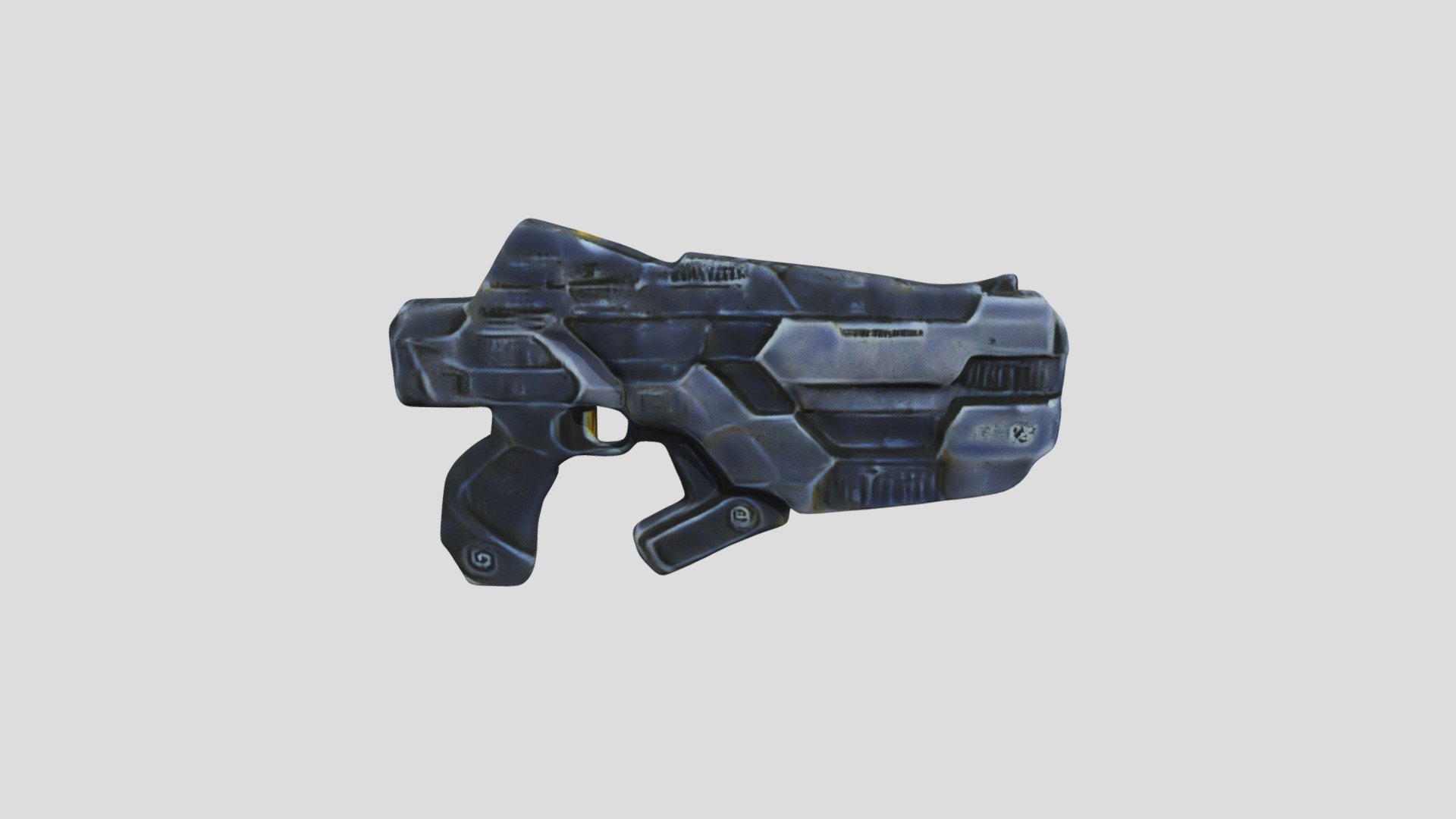 Halo Gun - Download Free 3D model by WA7KVI [e311ca5] - Sketchfab