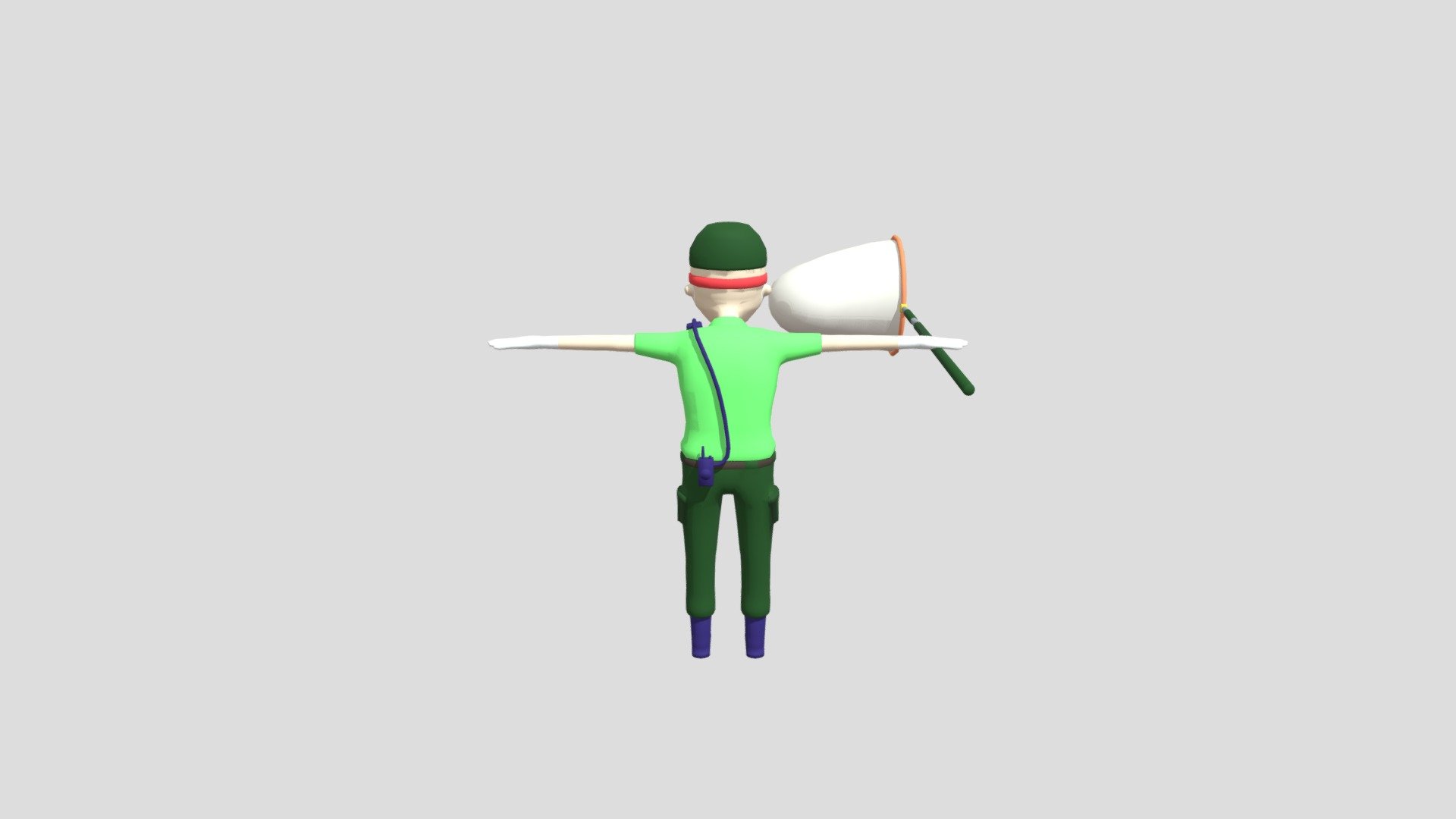Dog Catcher - Download Free 3D model by AB_1A4M (@ab1a4m) [e312199 ...