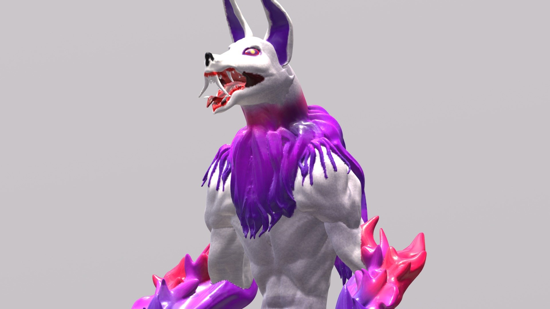 White Werewolf- Nomad sculpt - Download Free 3D model by felipefedacruz ...