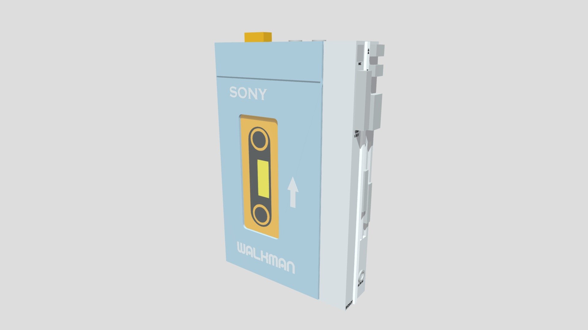 Walkman c4d - Download Free 3D model by fthylmaz [e313d52] - Sketchfab