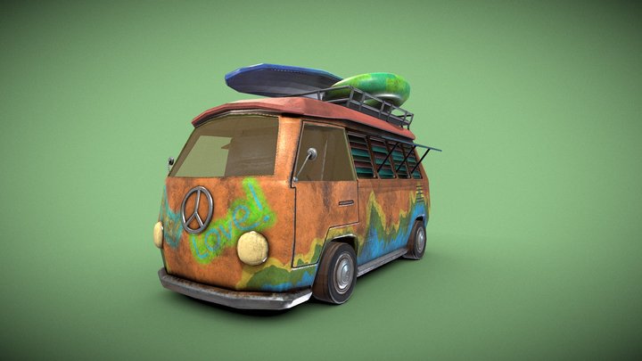 Campervan 3D models - Sketchfab