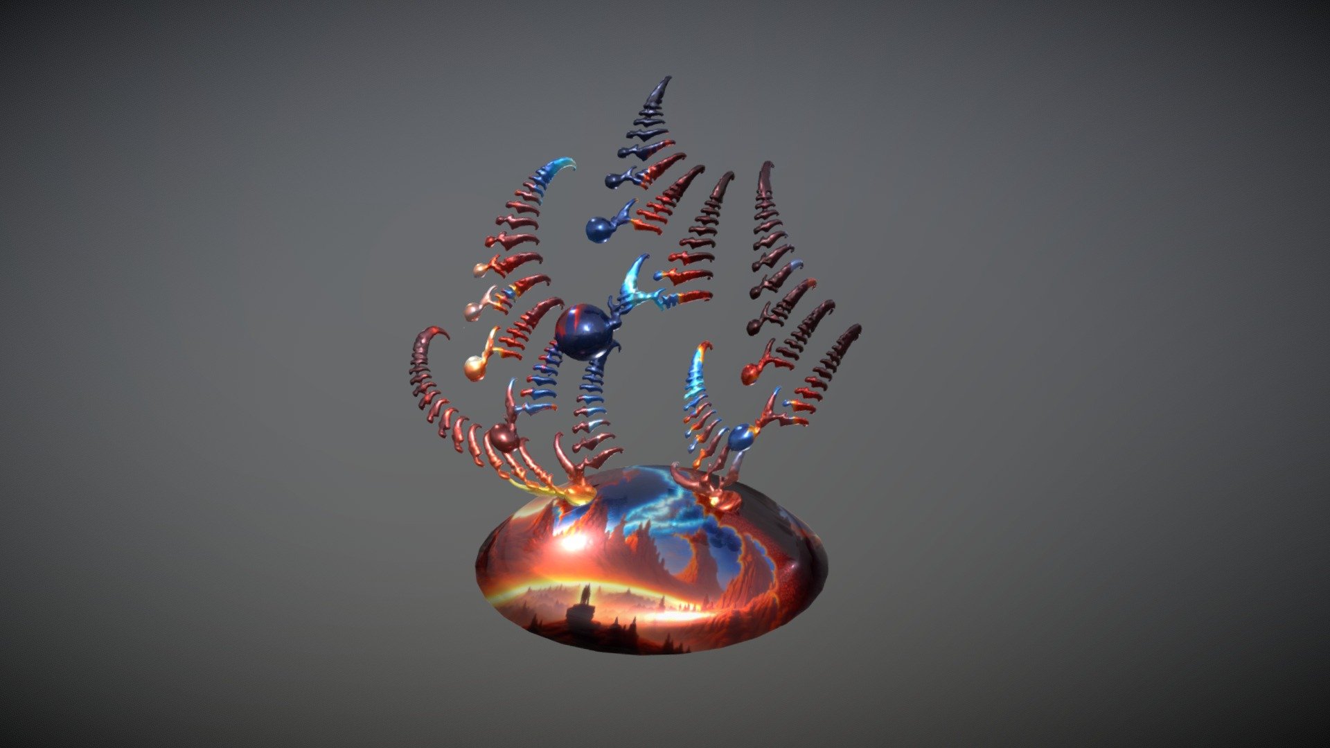 Fractal ship sculpture - Buy Royalty Free 3D model by Dominic Baker ...