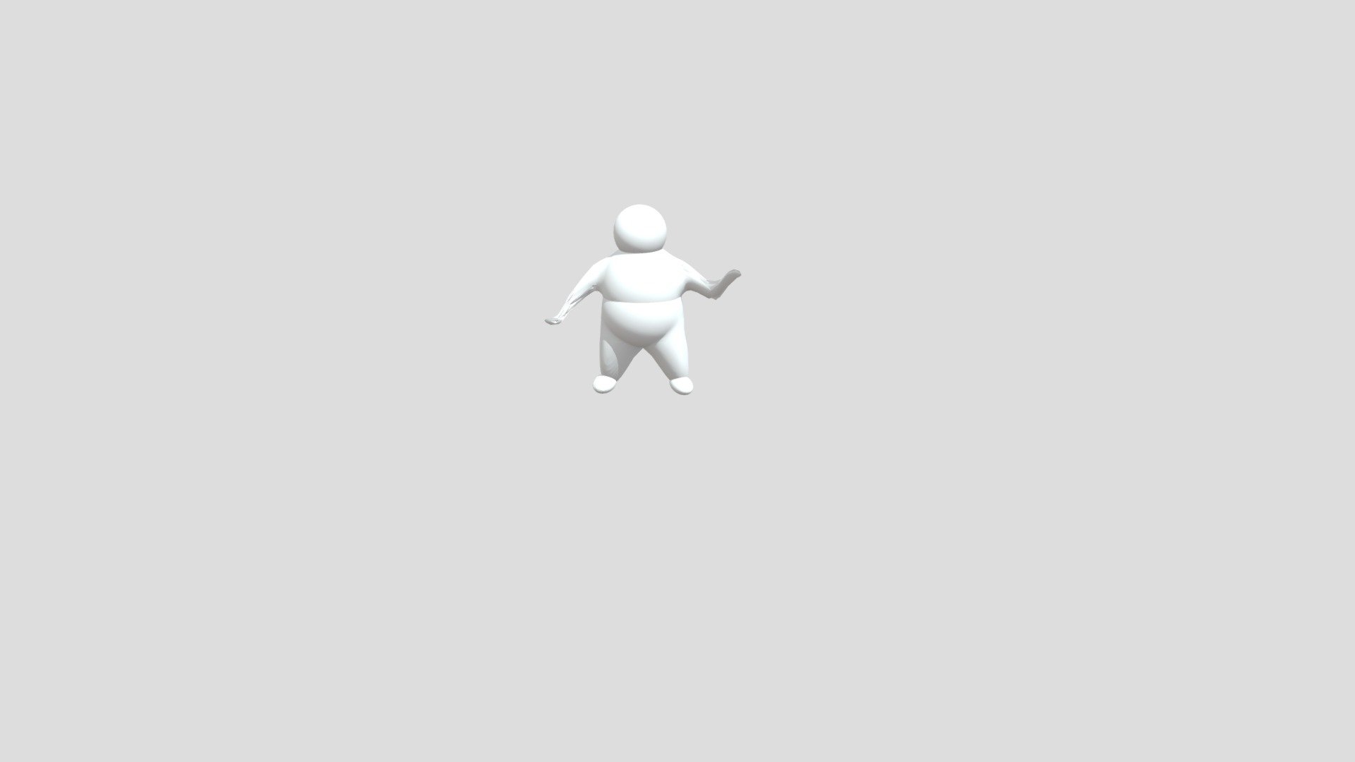 fat cartoon character - 3D model by Ninja Cat King (@Ninja_cat_king ...