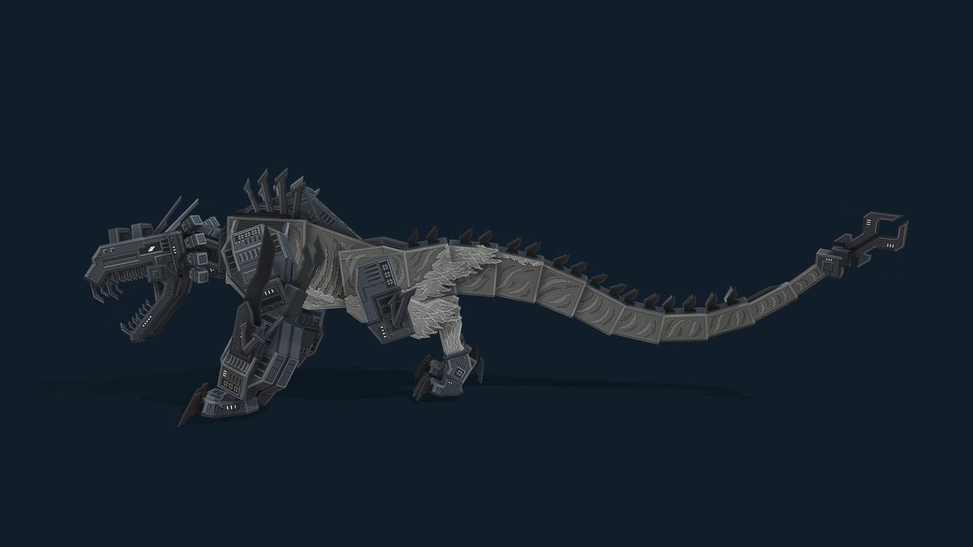 The Tech Beast - 3D model by PIXELAR (@pixelarco) [e314598] - Sketchfab
