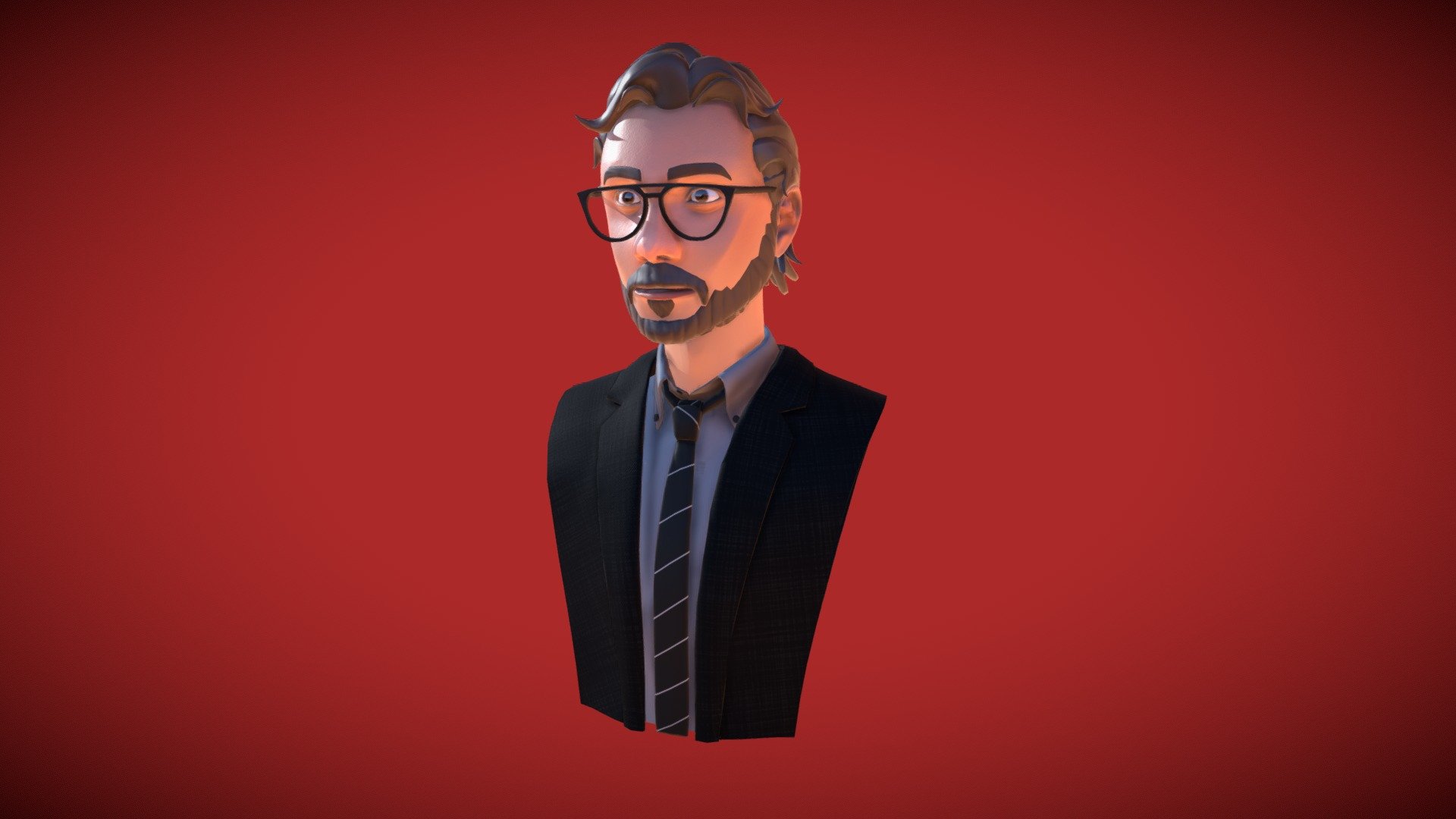 Stylised Professor Sculpt - 3D model by Indy_Salisbury [e31493a ...