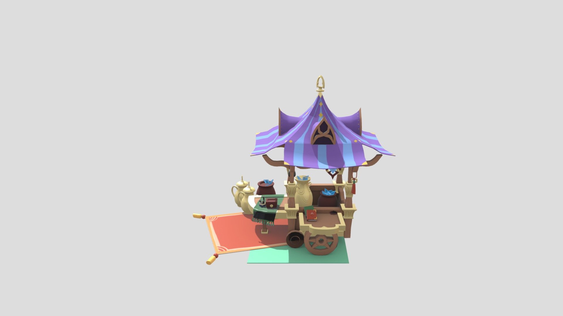 Magic Shop - 3D model by jellysky [e315a16] - Sketchfab