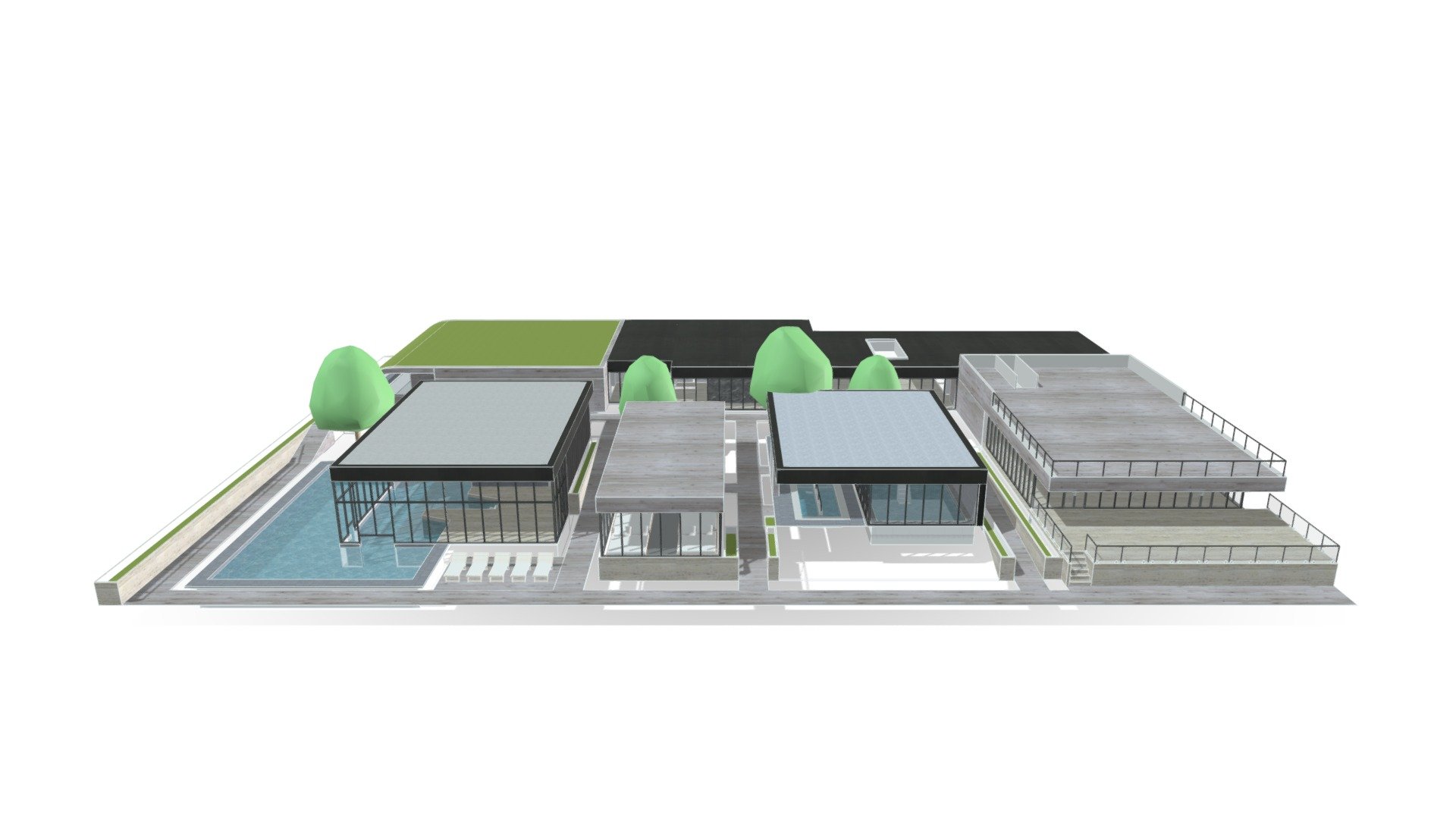 Spa Center - Download Free 3D model by katepiuri [e315cac] - Sketchfab