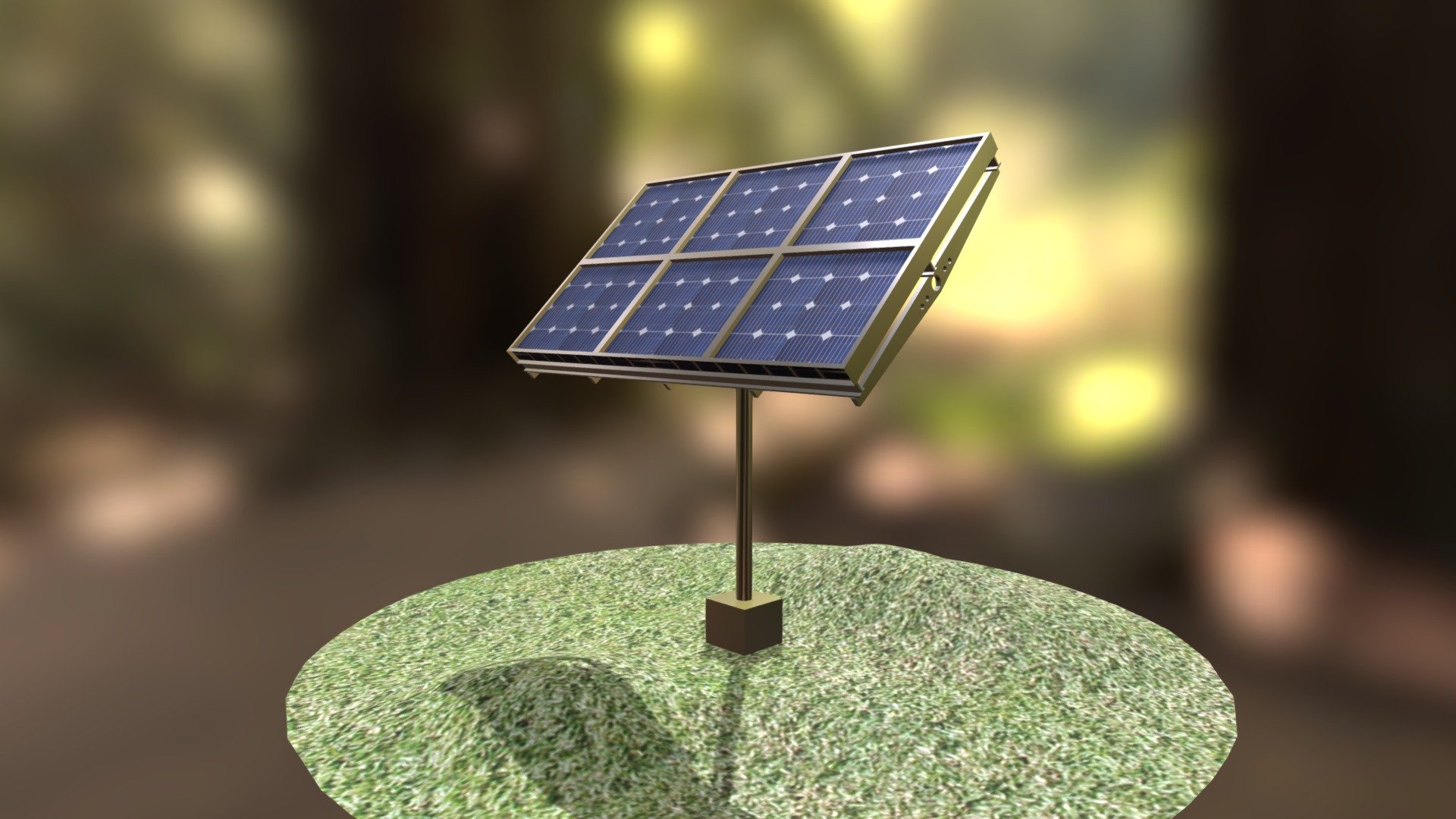 Solar panel - 3D model by Annielundqvist [e31879f] - Sketchfab
