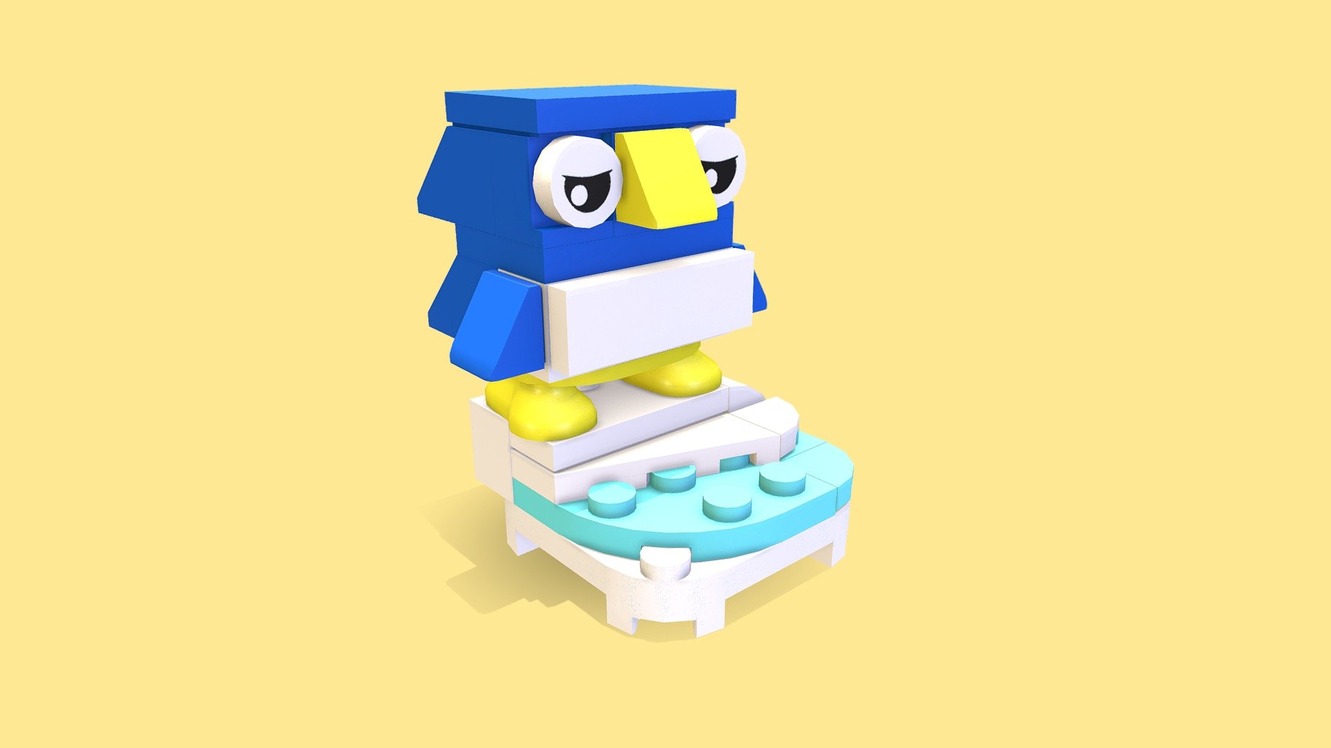 LEGO Baby Penguin - Buy Royalty Free 3D model by dbr3d [e31cdf5 ...
