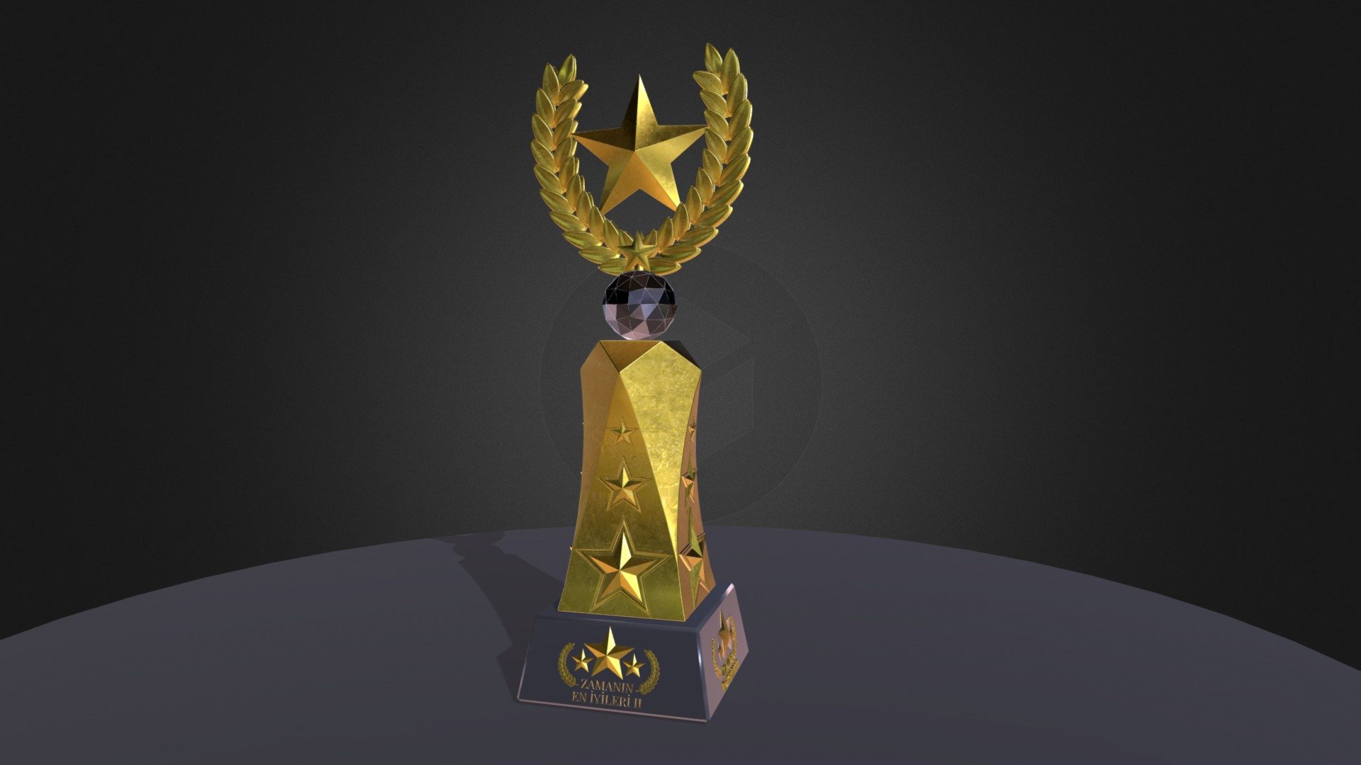 Award Ceremony Trophy - 3D model by Savaş Aslan (@savasaslan) [e31d492 ...