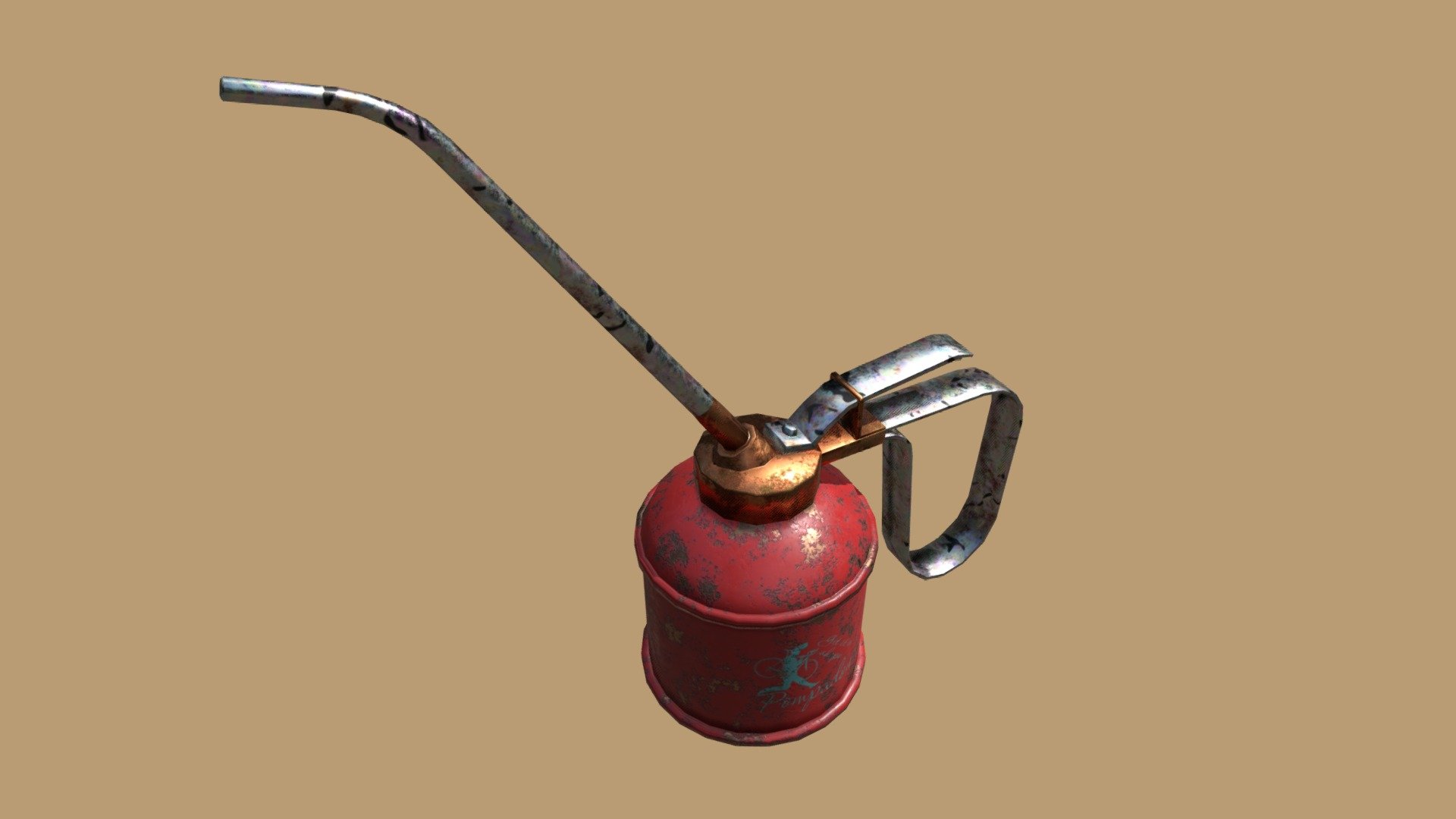 Old oilcan - 3D model by elmwall [e31f59a] - Sketchfab