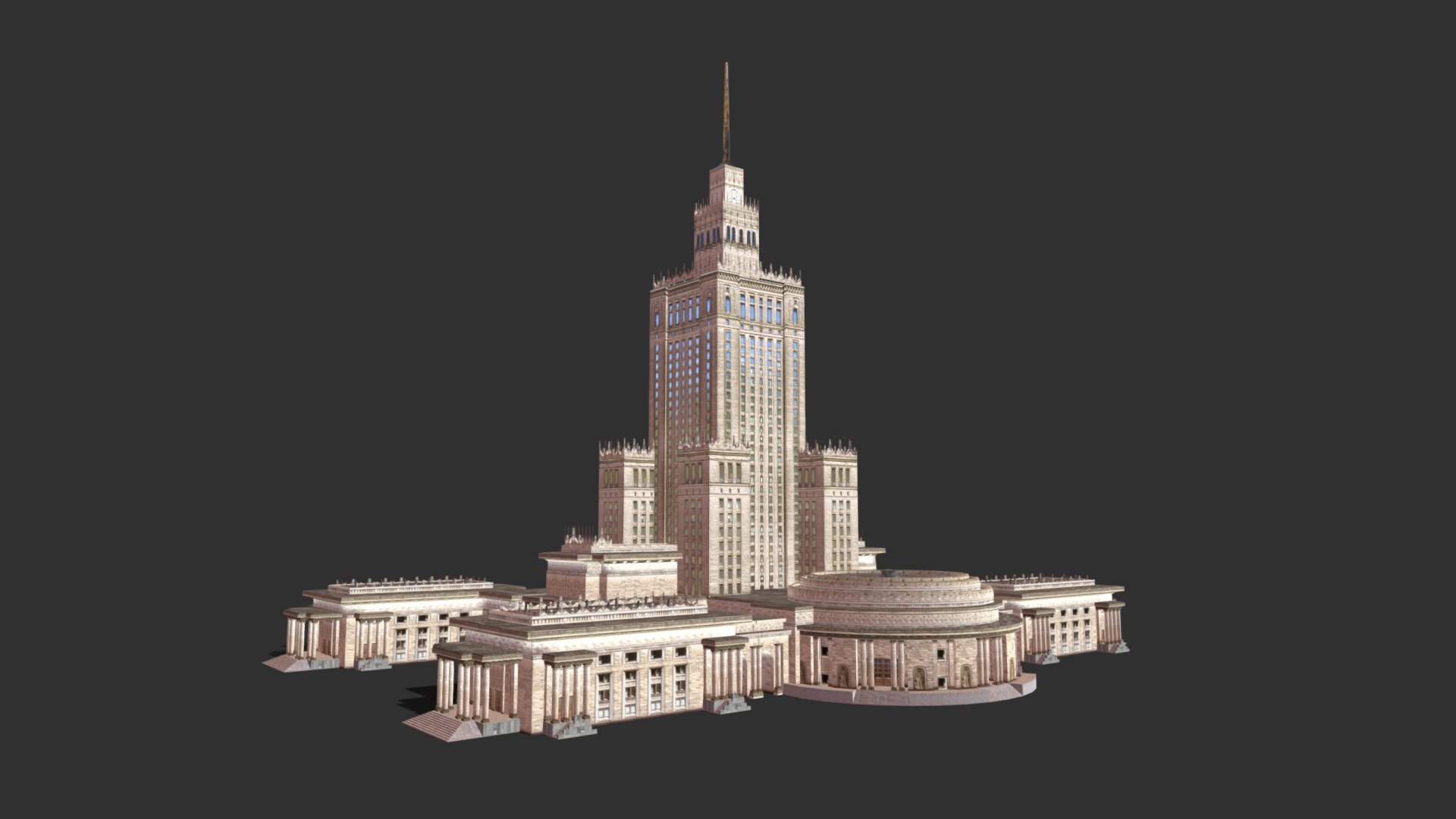 Monumental Skyscraper - Buy Royalty Free 3D model by danielmikulik ...