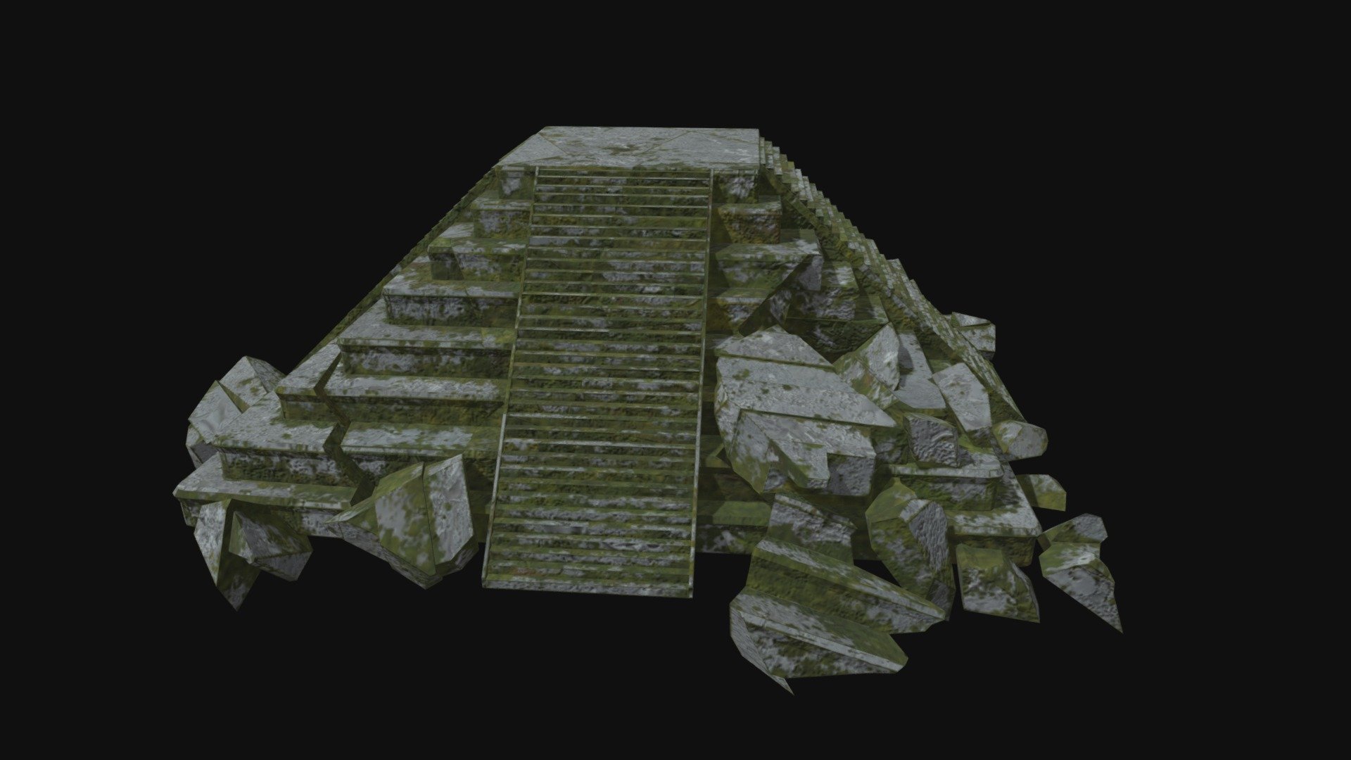 Collapsing Ancient Temple(4096x4096) - 3D model by CeltArt [e32011e ...