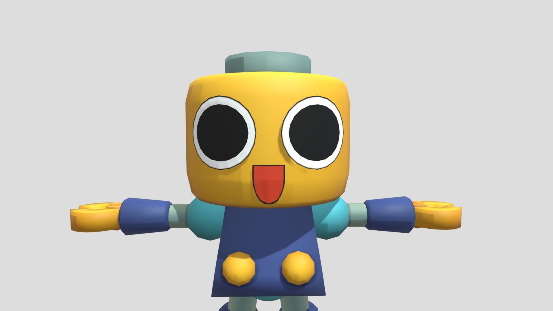 servbot (no animations required) - Download Free 3D model by ...