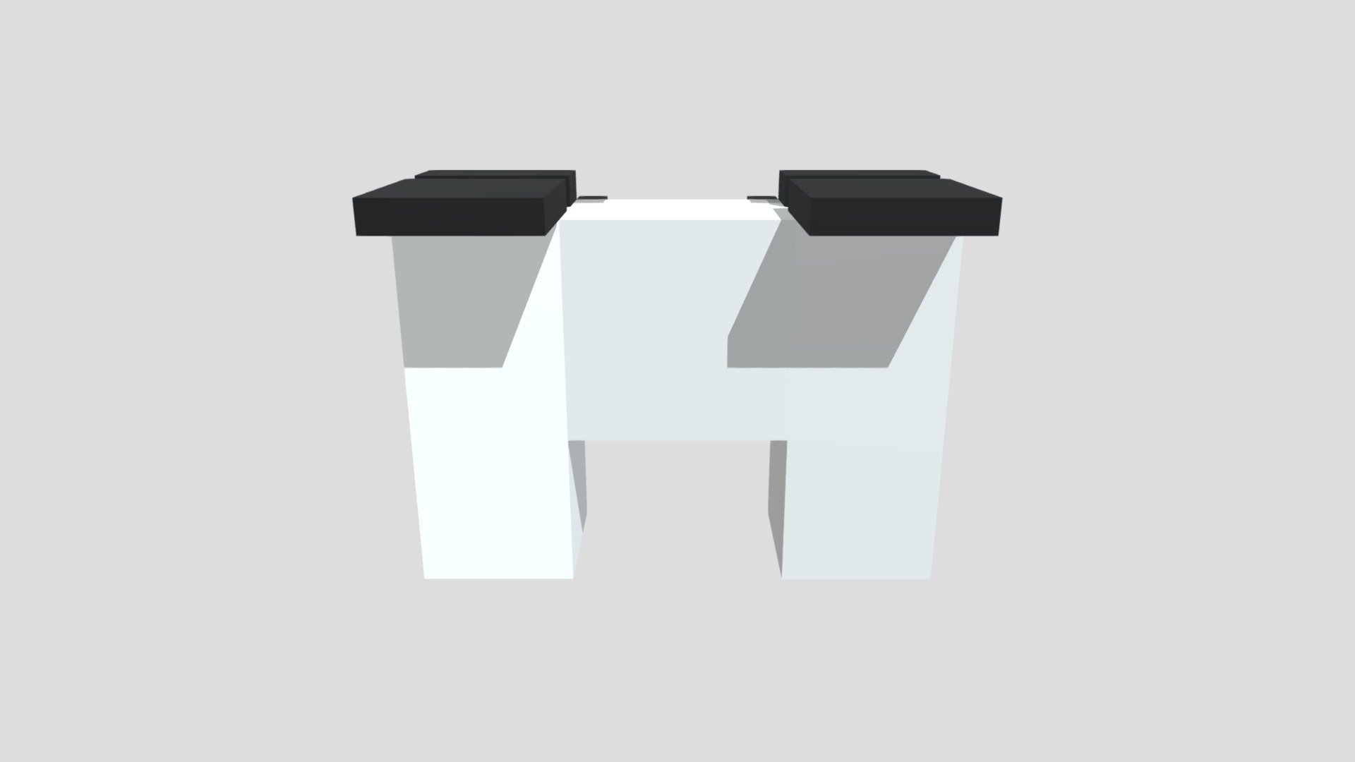 White Minecraft Blocky Ps4 Controller - Download Free 3D model by ...