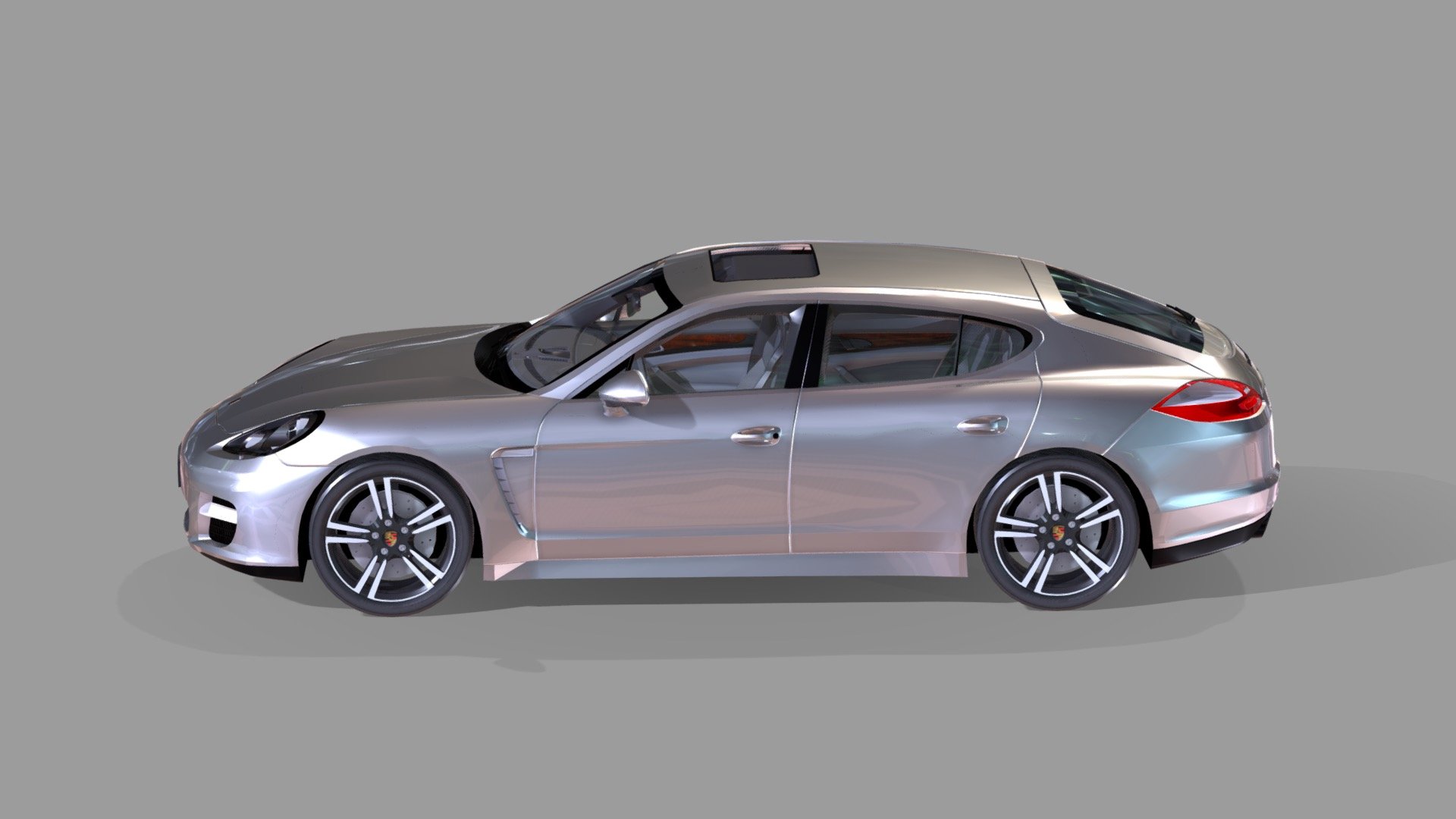 Porsche Panamera Turbo (PNMI) - Download Free 3D model by Mona x ...