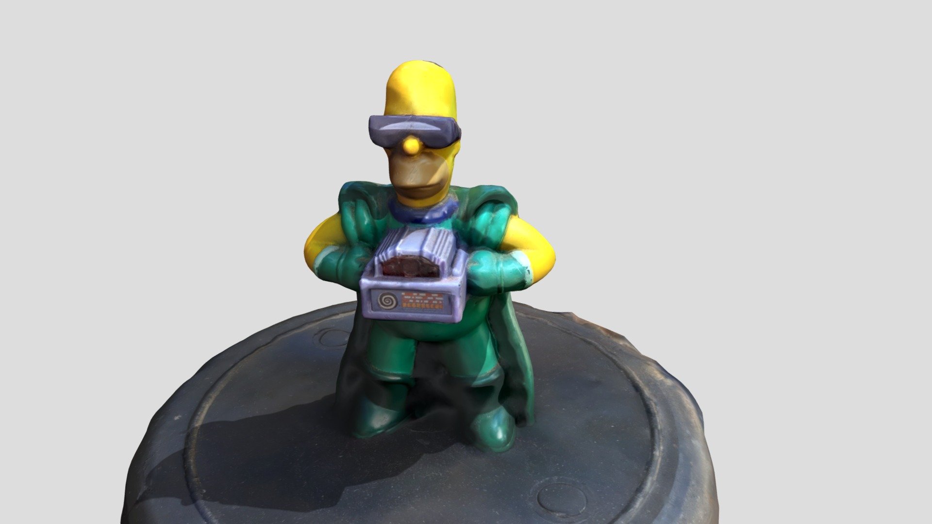 Homer Simpson BK Edition - Download Free 3D model by RomanSn [e32258b ...