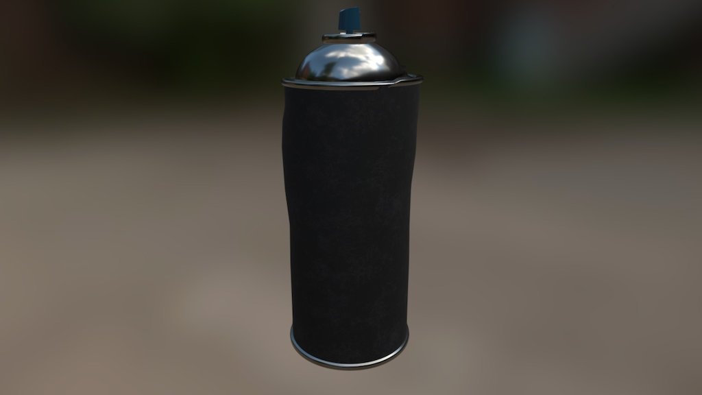 Spray Can Textured - Download Free 3D model by James (@jamesgallagher ...