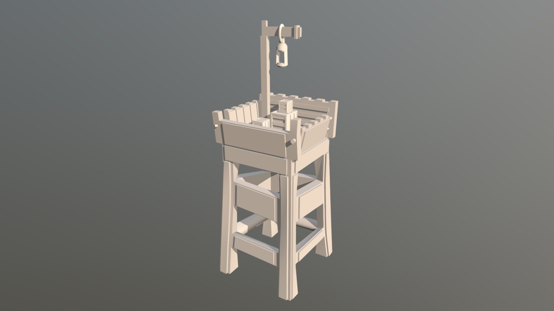 Low poly tower - 3D model by Sir_Undead (@Shauijoaopedro) [e32352e ...