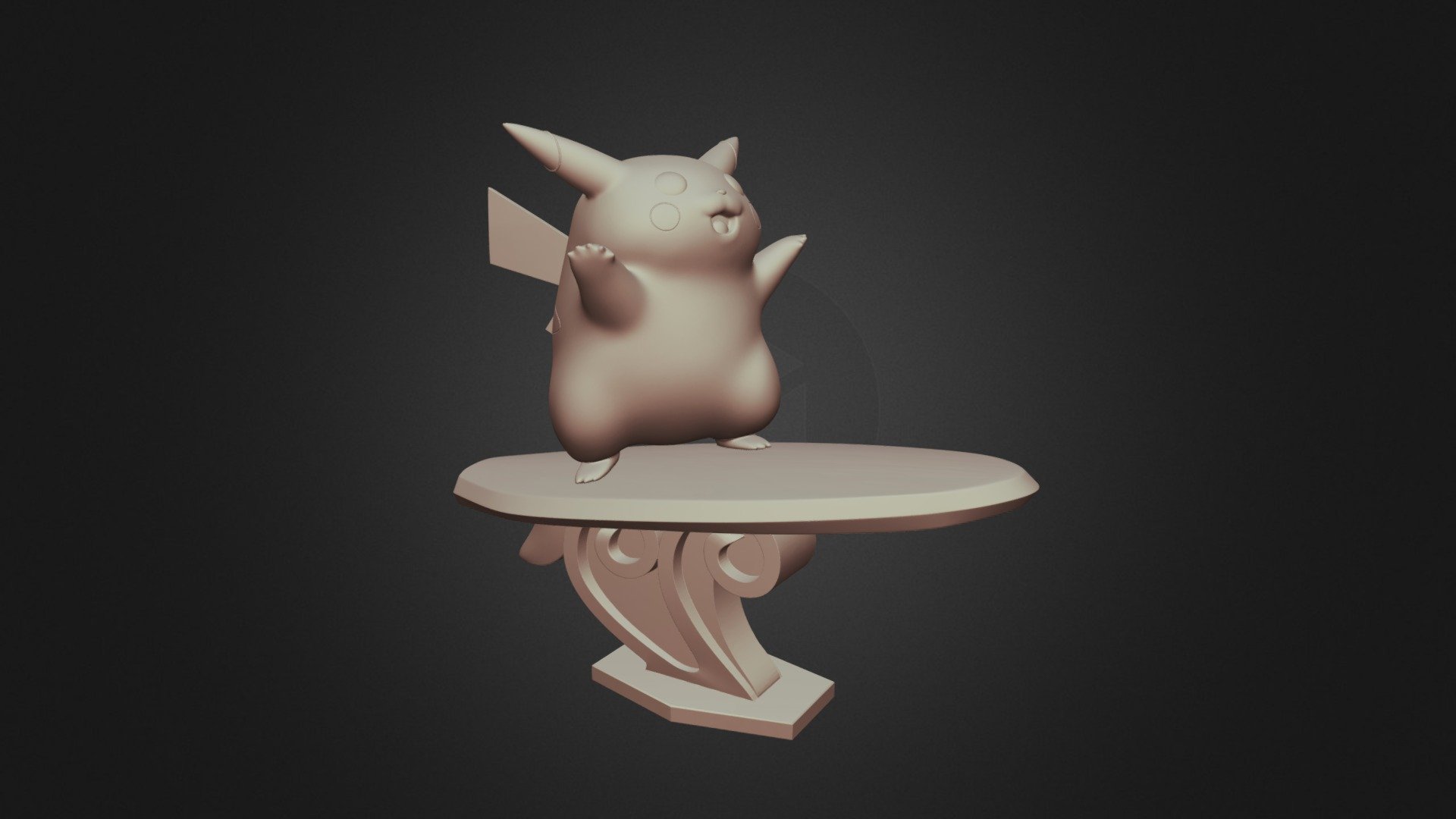Pikachu - Buy Royalty Free 3D model by Gom 3D (@Gom3d) [e323db2 ...