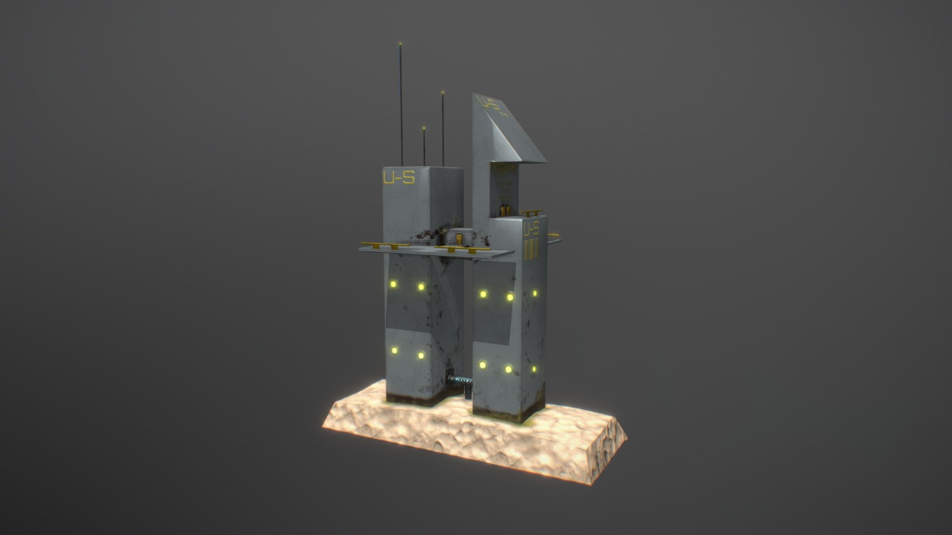 Tower Structure - 3D model by Harsher Saran (@Hashi19) [e324778 ...